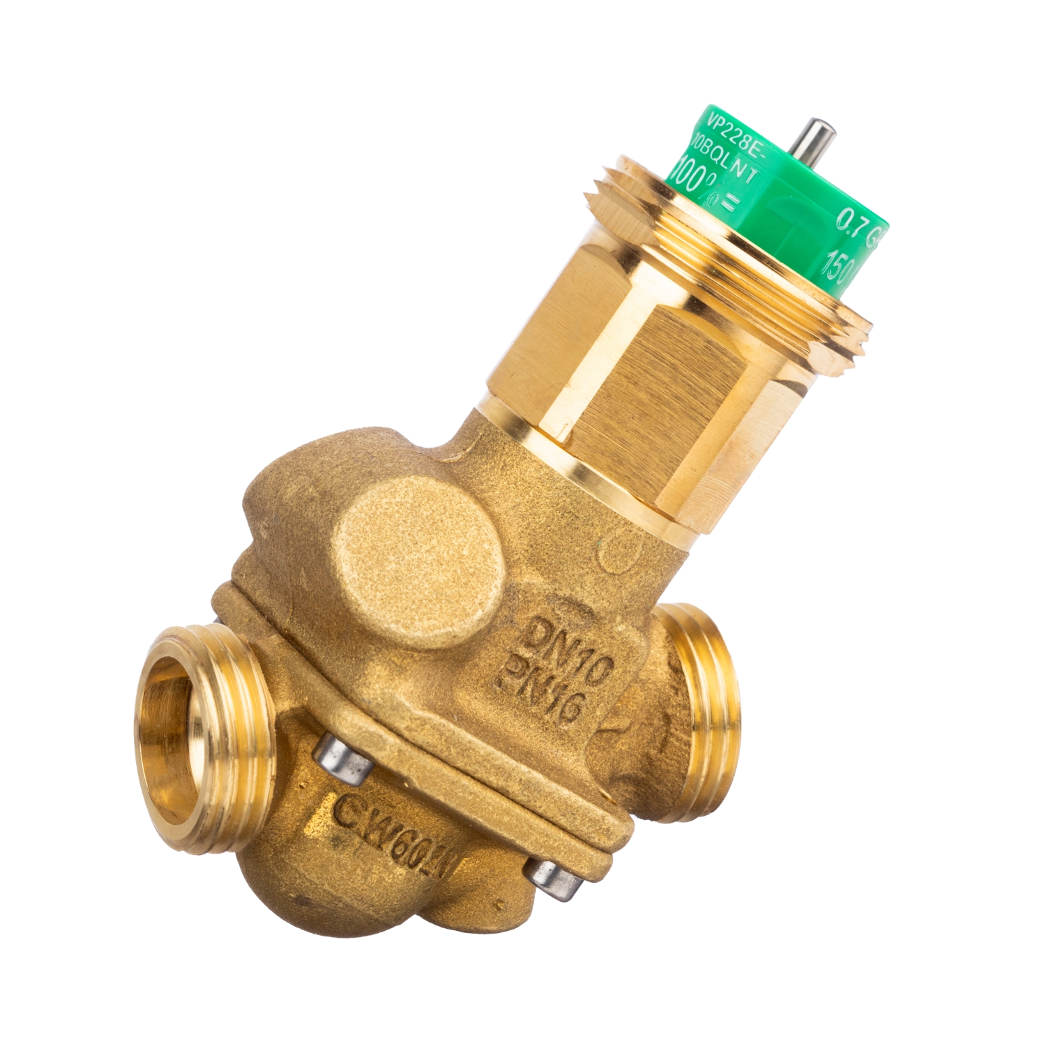 VP228E-10BQLNT - SpaceLogic VP228E PIBCV (PICV), 2-Way, PN16, DN10, G1 ...