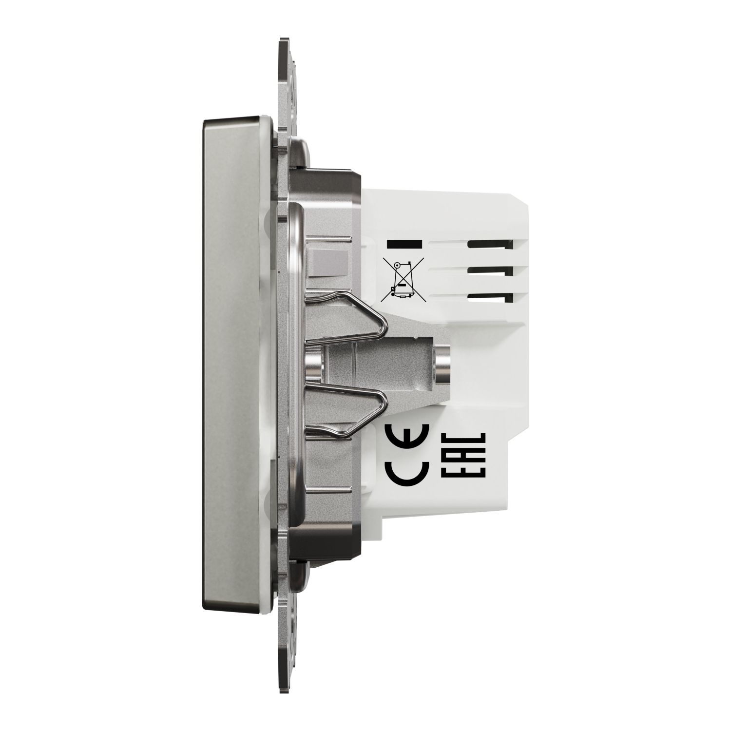 WDE004385 - Blind control switch, Wiser, Exxact, Zigbee, metallic ...
