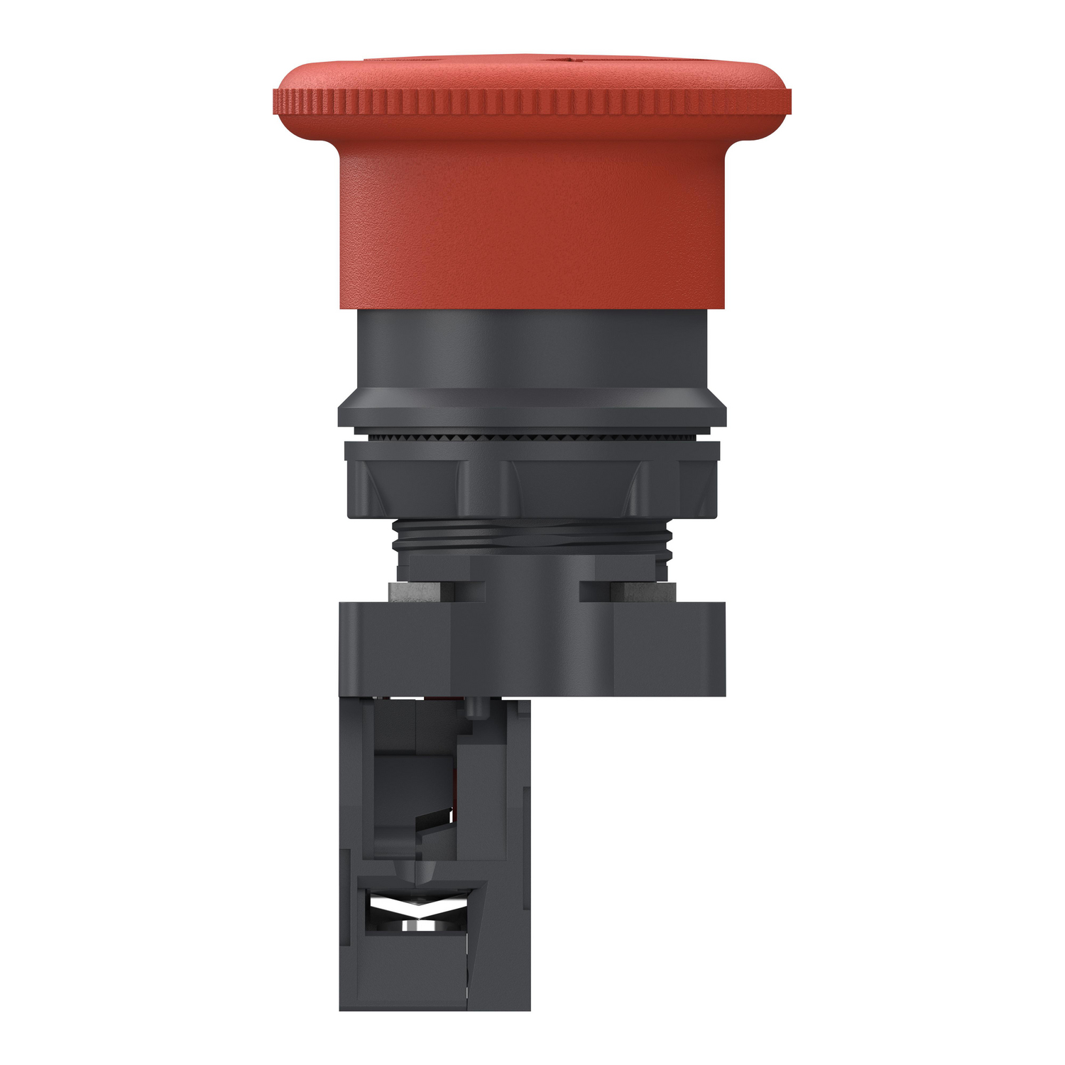 XA2AS542 - Complete emergency switching off push button, Easy Harmony XA2, plastic head, 22mm ...