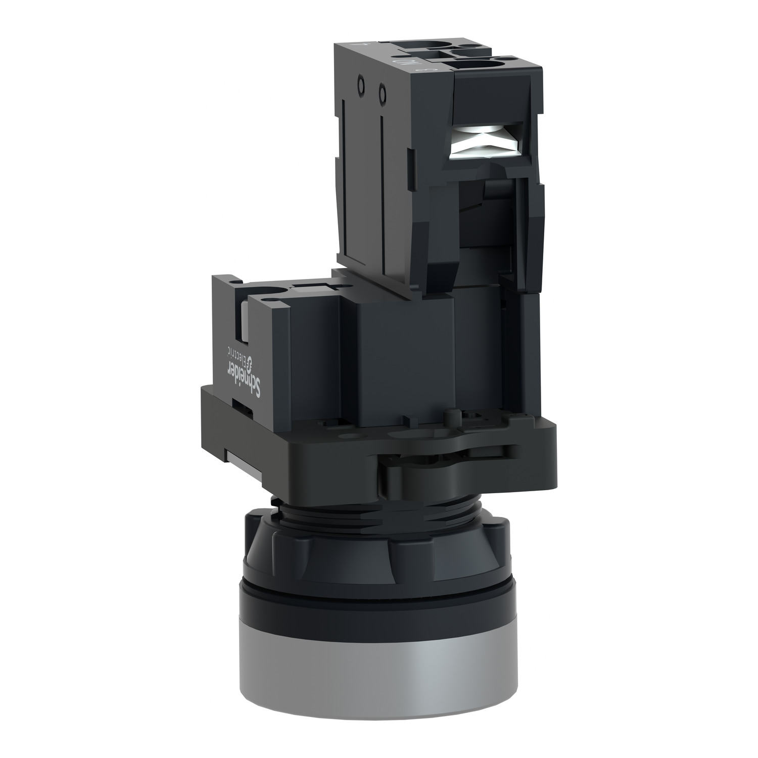 XA2EH021 - Complete push button, Easy Harmony XA2, plastic, flush ...