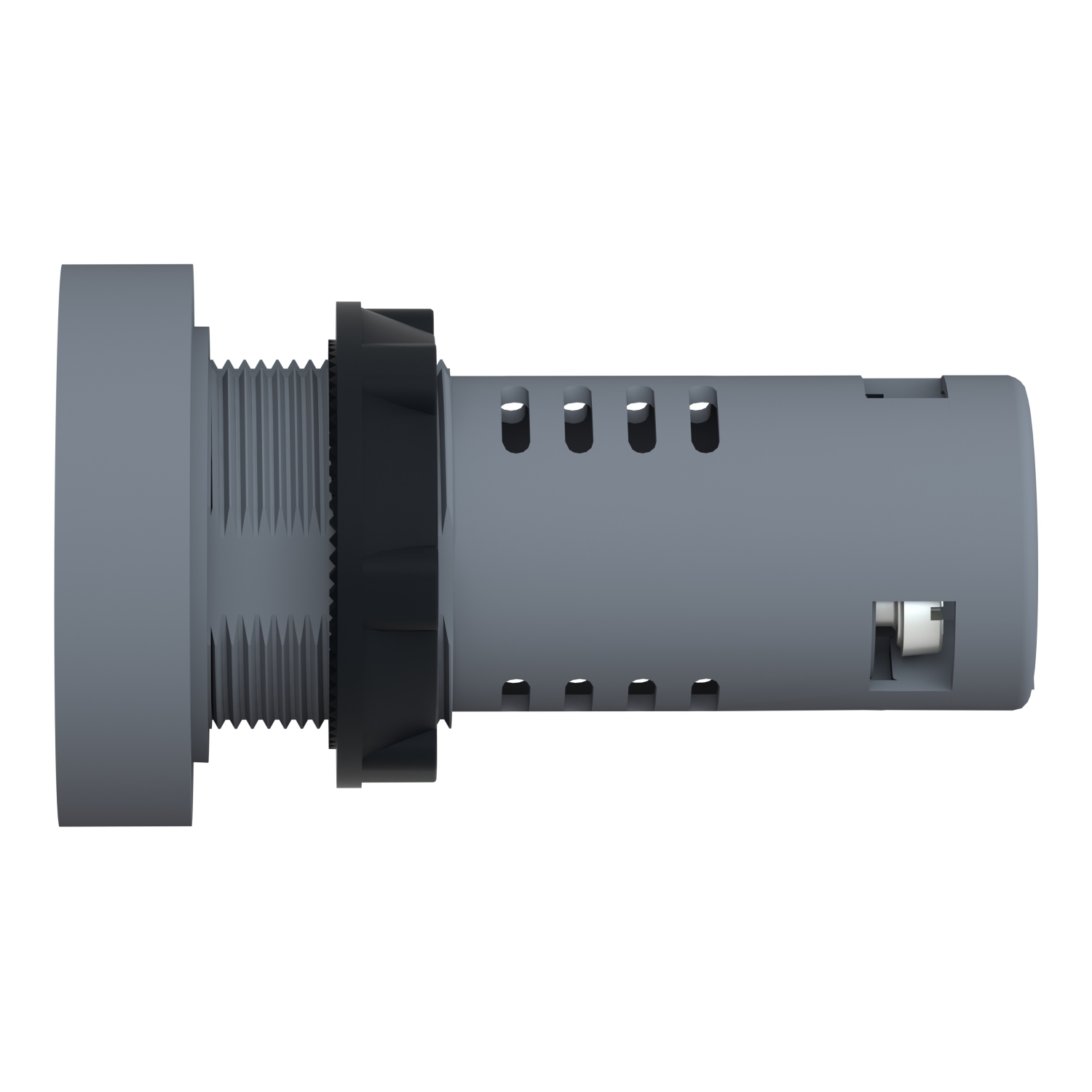 XA2EVF34SPC - Monolithic pilot light, Easy Harmony XA2E, plastic, green ...