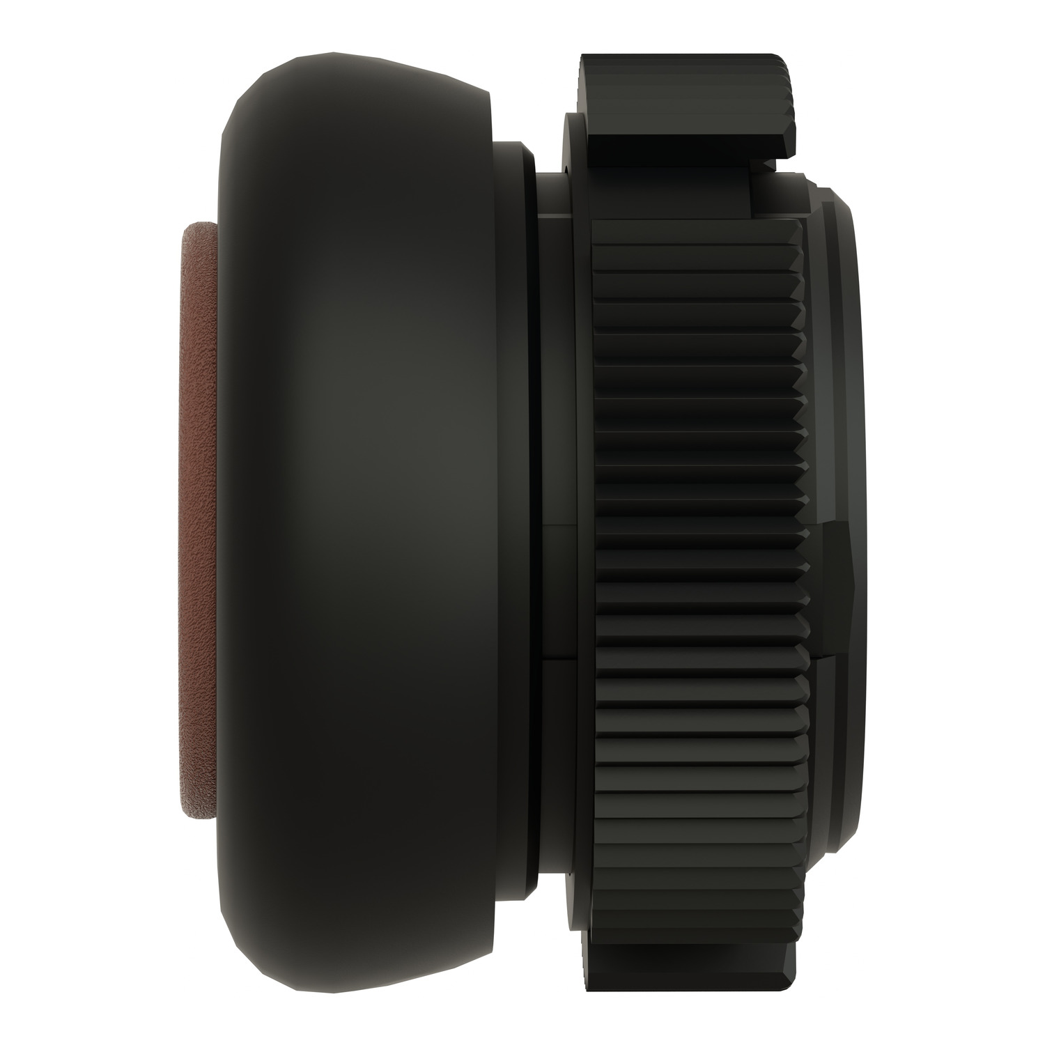 XACA9419 - Push button head, Harmony XAC, plastic, brown, booted ...