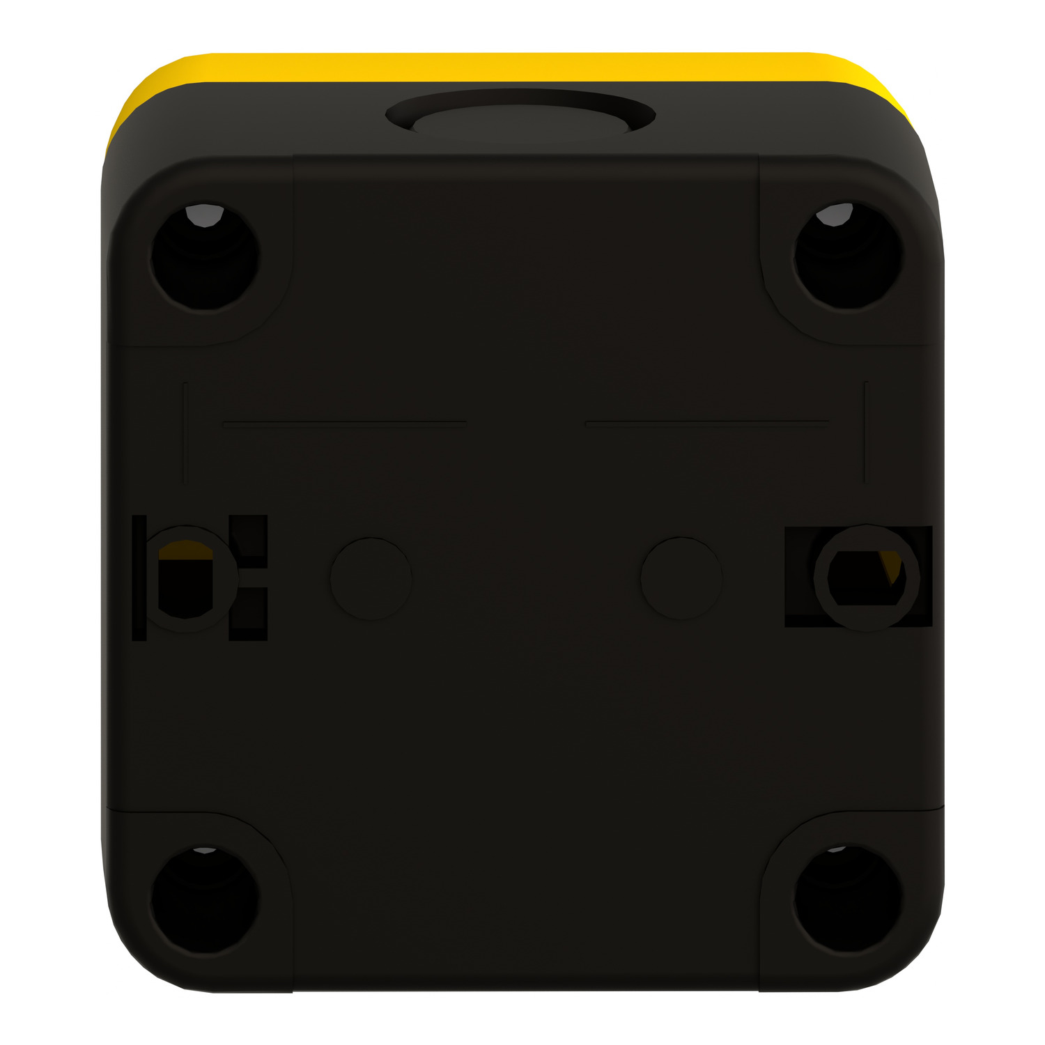 XALJ01C - plastic control box button hole Ø22 mm with 1 hole ...