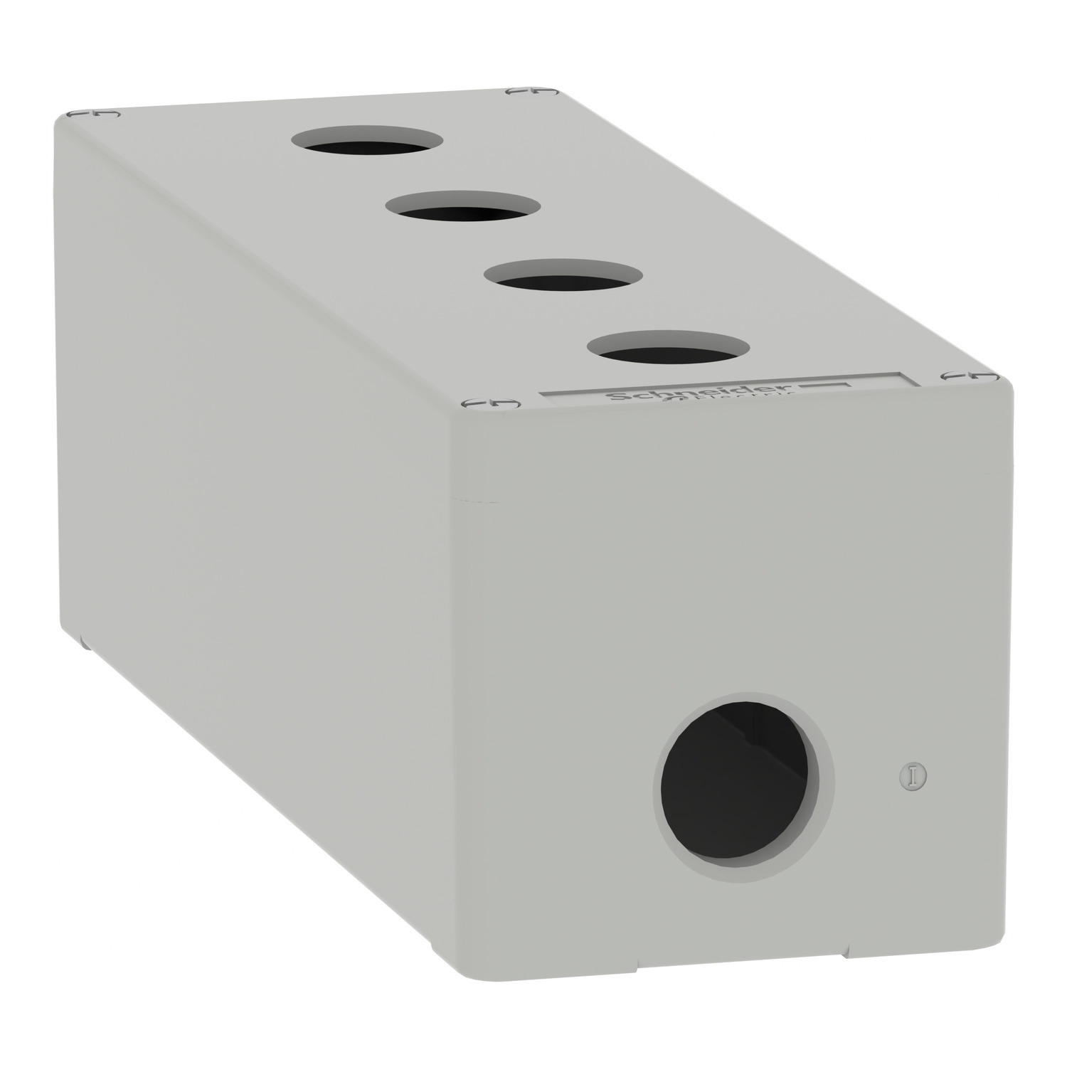 XAPD4504 - Empty control station, Harmony XAP, XB2 SL, zinc alloy, grey ...