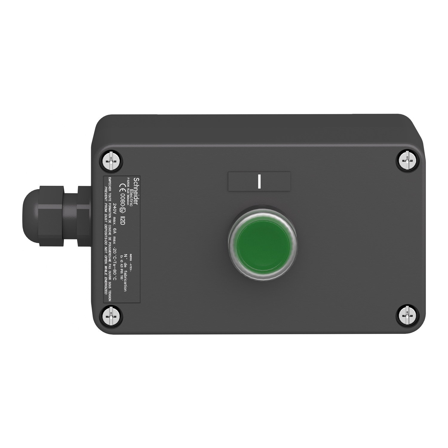 XAWG100EX - control station - XAW-G - plastic - 1 NO - green - Start ...