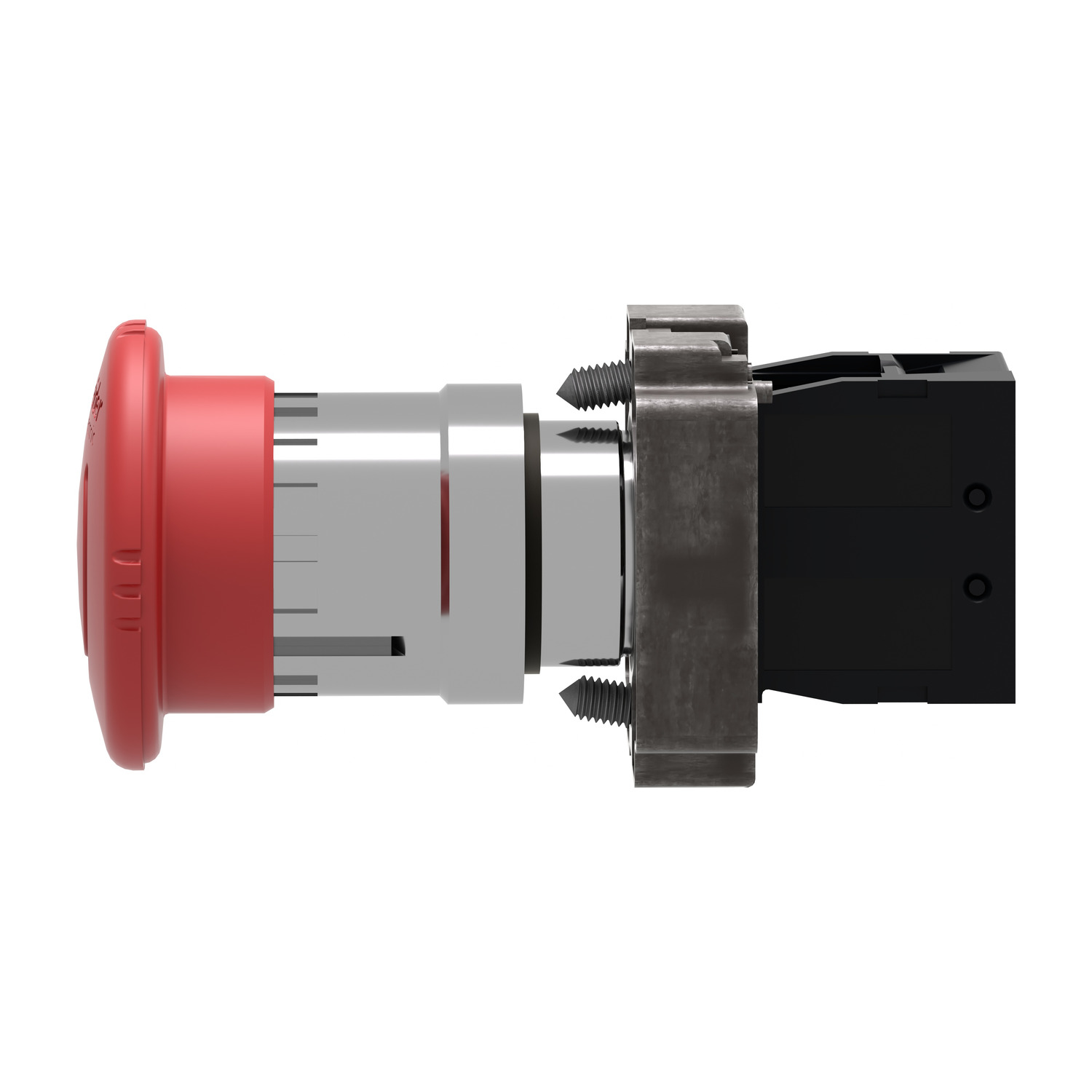 XB2BS8442C - Emergency stop, Easy Harmony XB2, metal, red, mushroom ...