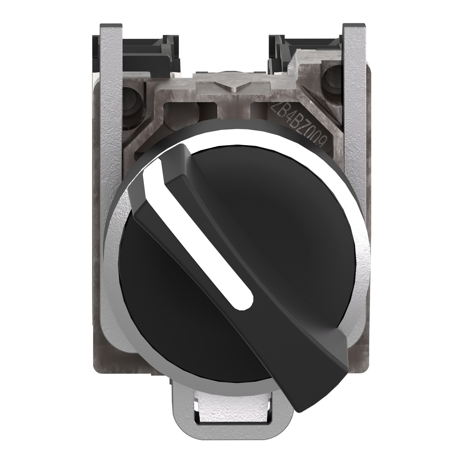 XB4BD25EX - black selector switch Ø 22 - 2 positions 90°- stay put -1 ...