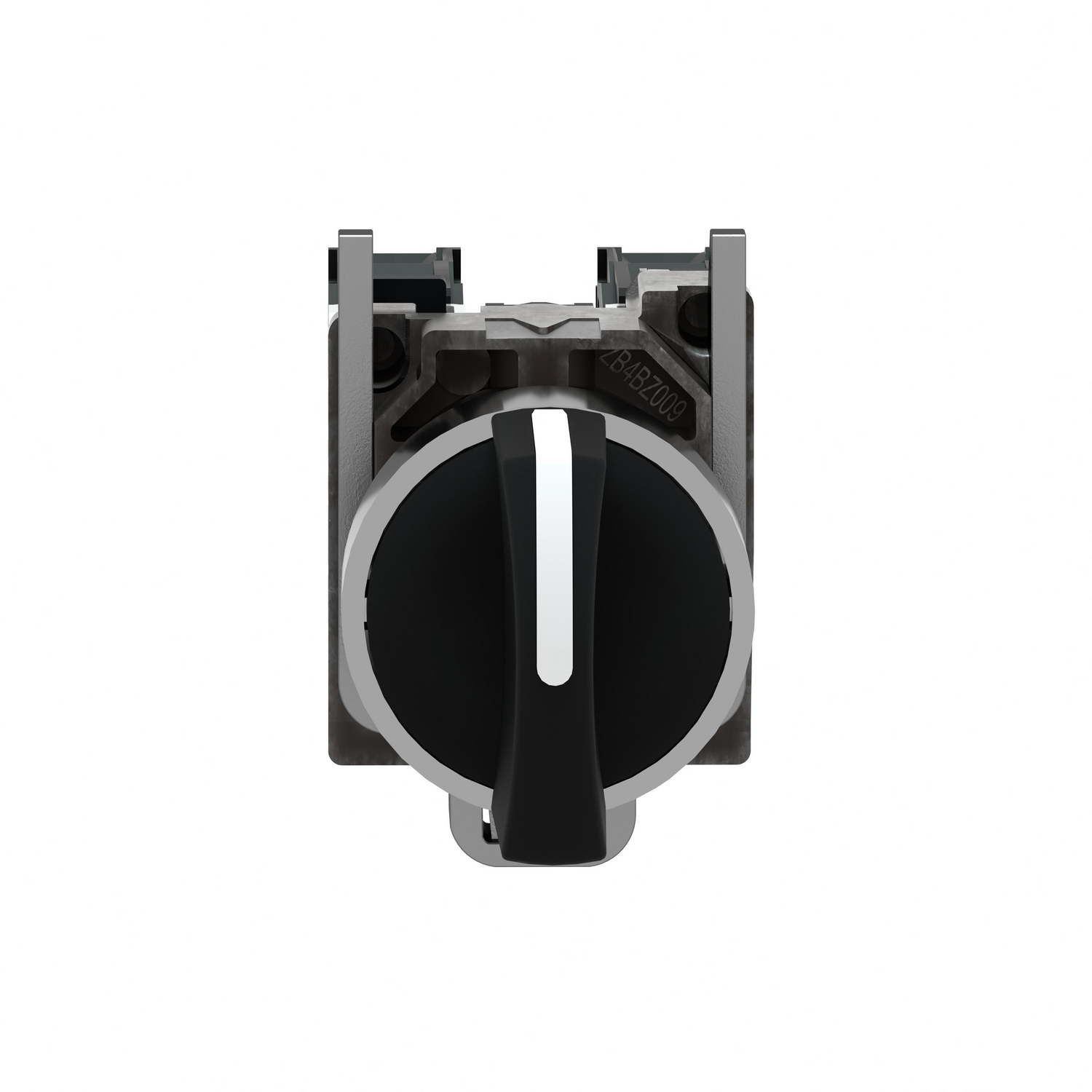 XB4BD33 - Harmony, 22mm Push Button, 3 position selector switch, black ...