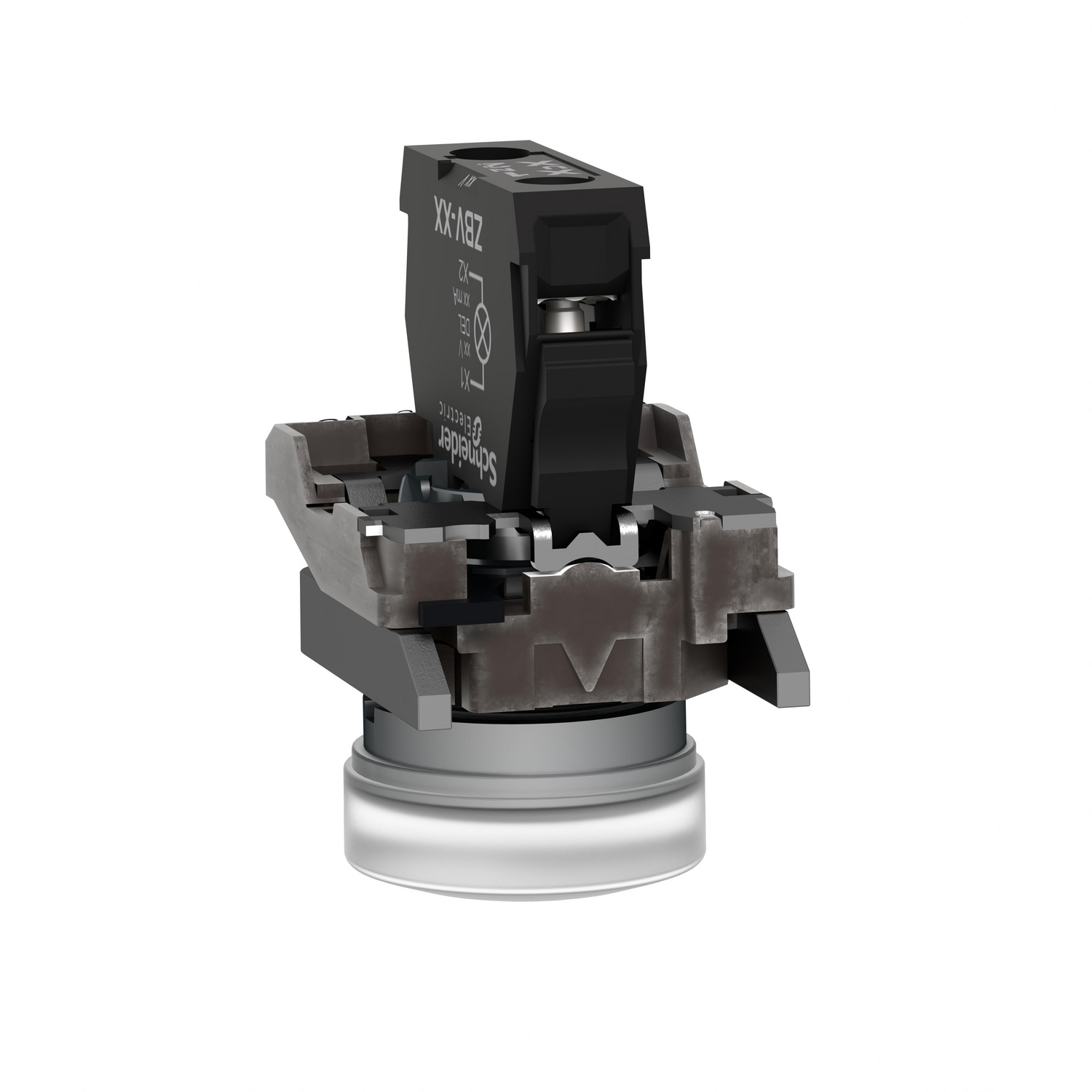 XB4BVB1 - Lampada spia Ø22 - bianca - LED universale- 24Vac/dc ...