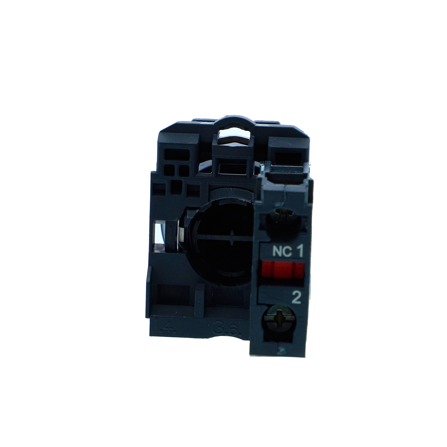 XB5AA42N - Push button, Harmony XB5N XB7N, plastic, flush, red, 22mm ...