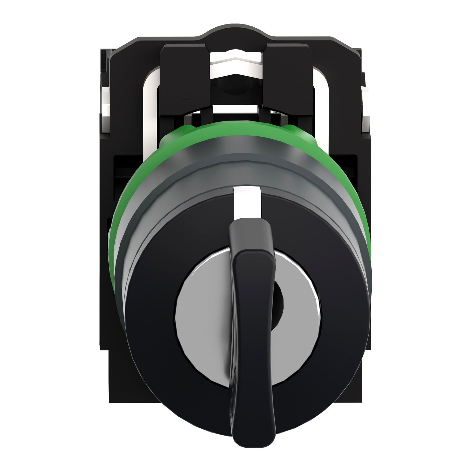 XB5AG03 - Interruptor selector de llave negro Ø 22mm, 3 posiciones, 2 ...