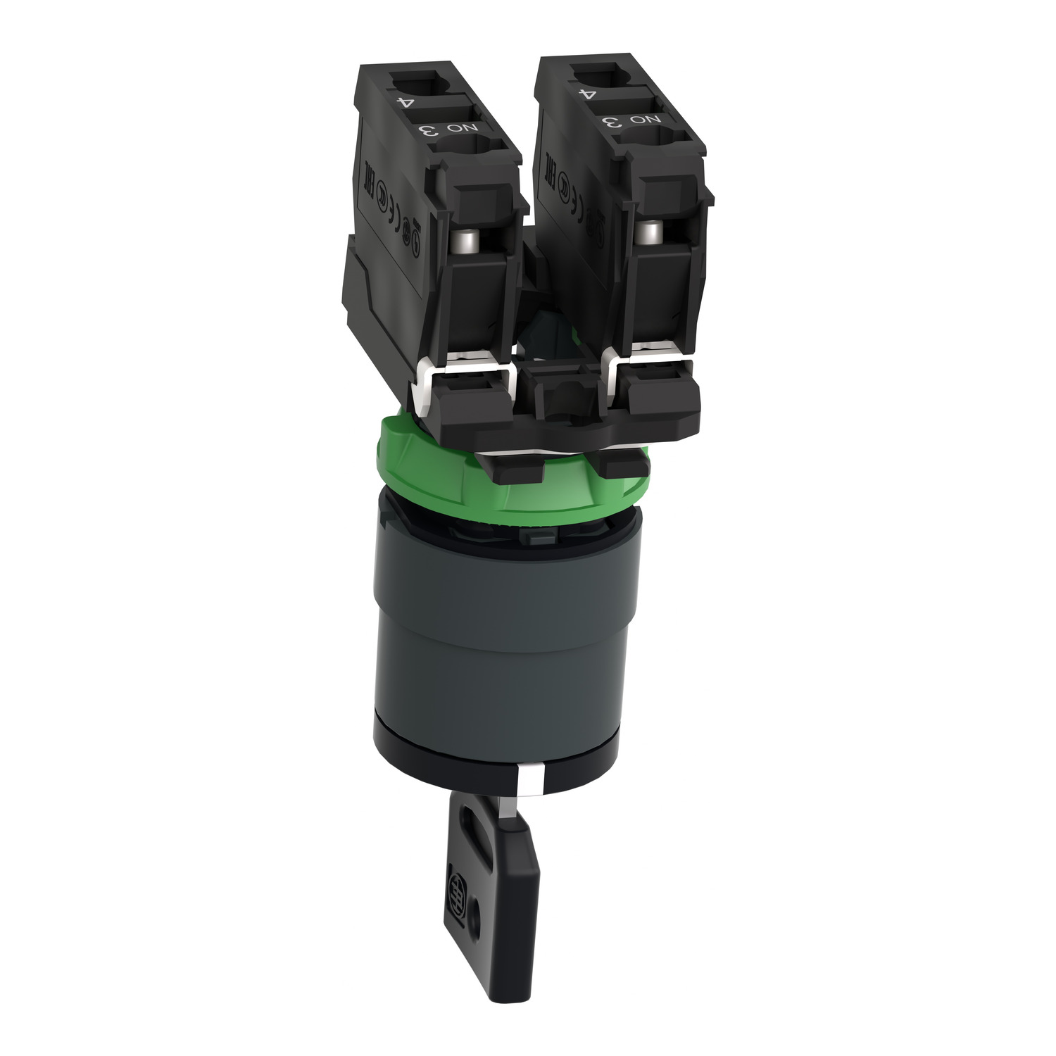 XB5AG33 - Harmony XB5, Key switch selector, plastic, black, Ø22, key ...