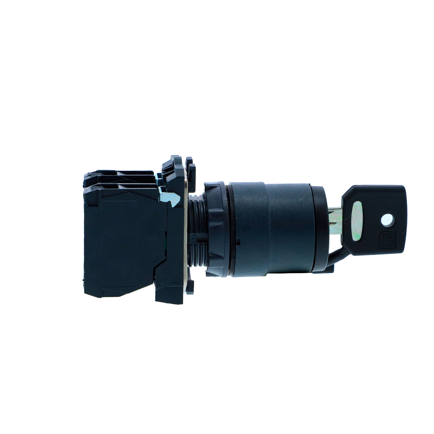XB5AG73N - Key selector switch, Harmony XB5N XB7N, plastic, black, 22mm ...