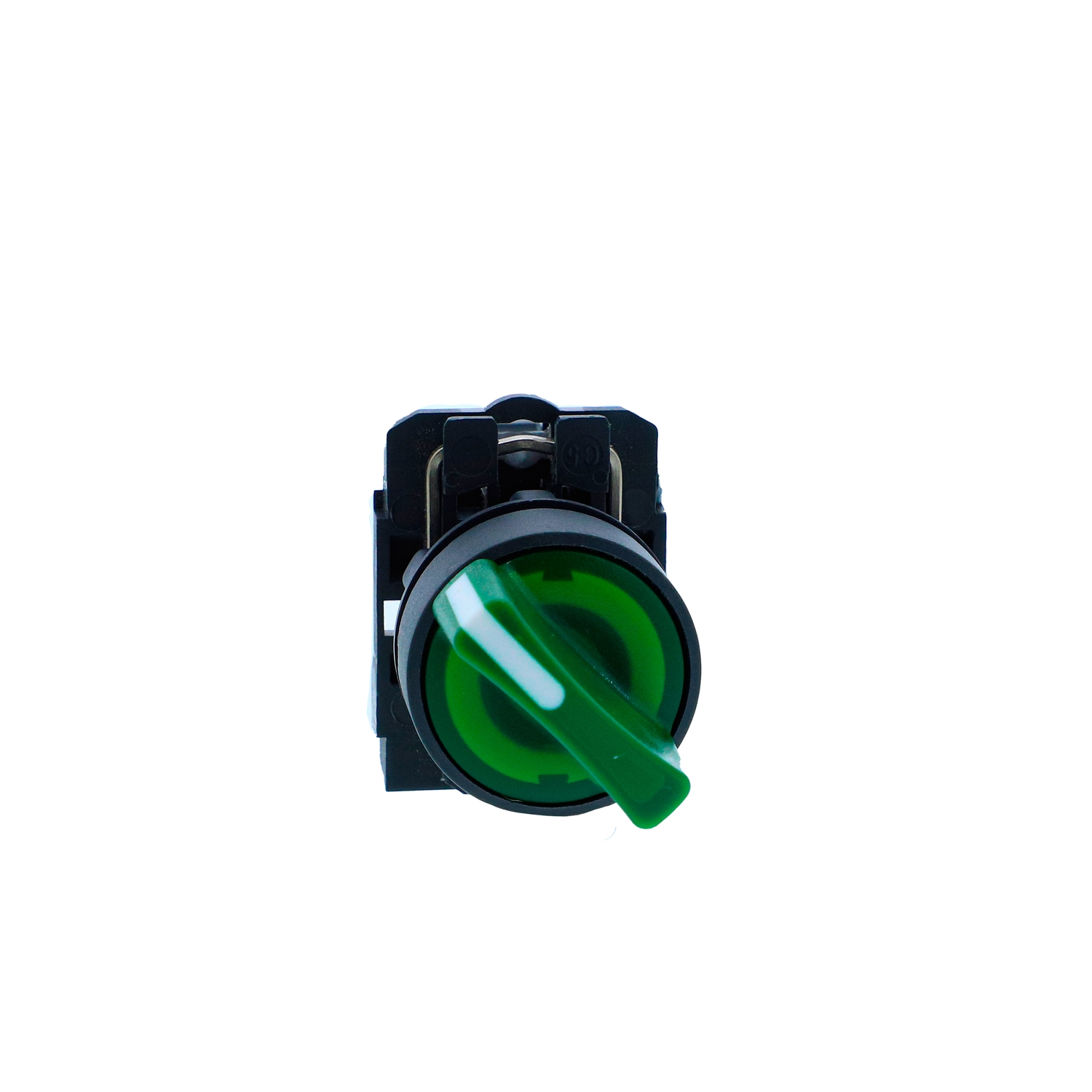 XB5AK123M1N - Ill selector switch, Harmony XB5N XB7N, plastic, green ...
