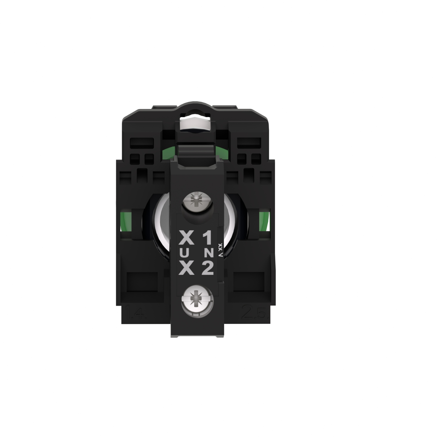 XB5AVB1 - Harmony XB5 - voyant lumineux DEL - Ø22 - blanc - 24V - vis ...