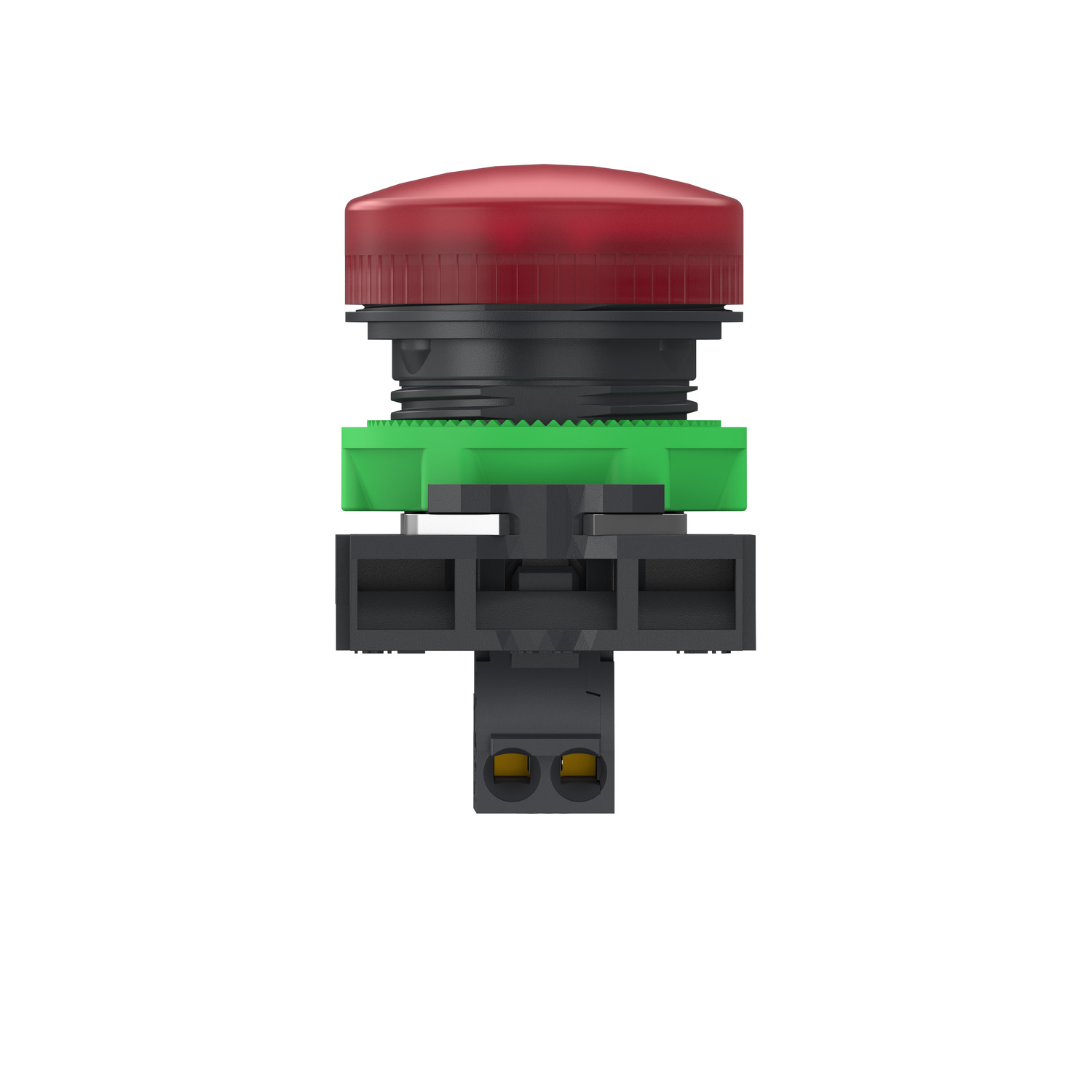 XB5AVB45 - Pilot light, Harmony XB5, grey plastic, red, 22mm, universal ...