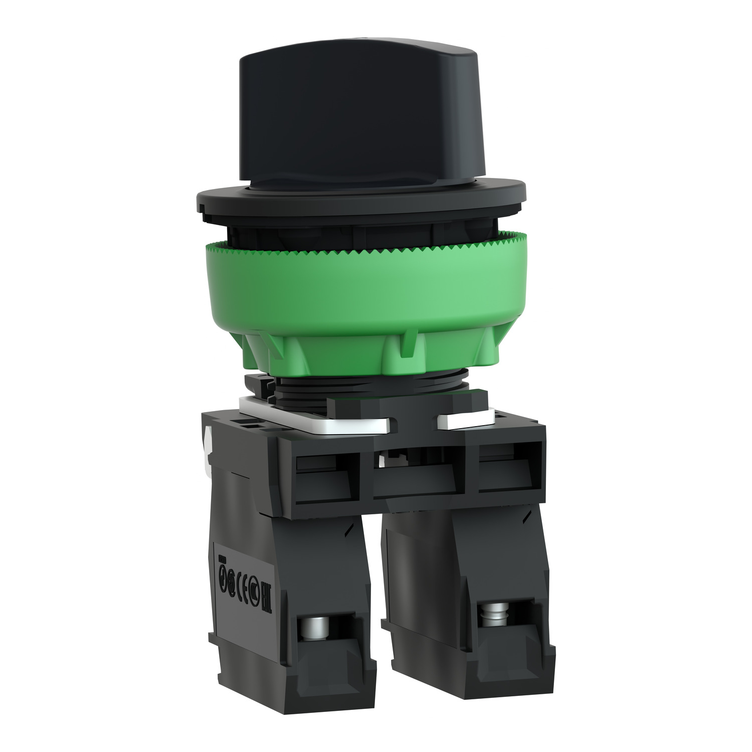 XB5FD25 - FLUSH MOUNTED SELECTOR SWITCH 2 POS STAY PUT 1NO 1NC SCREW ...