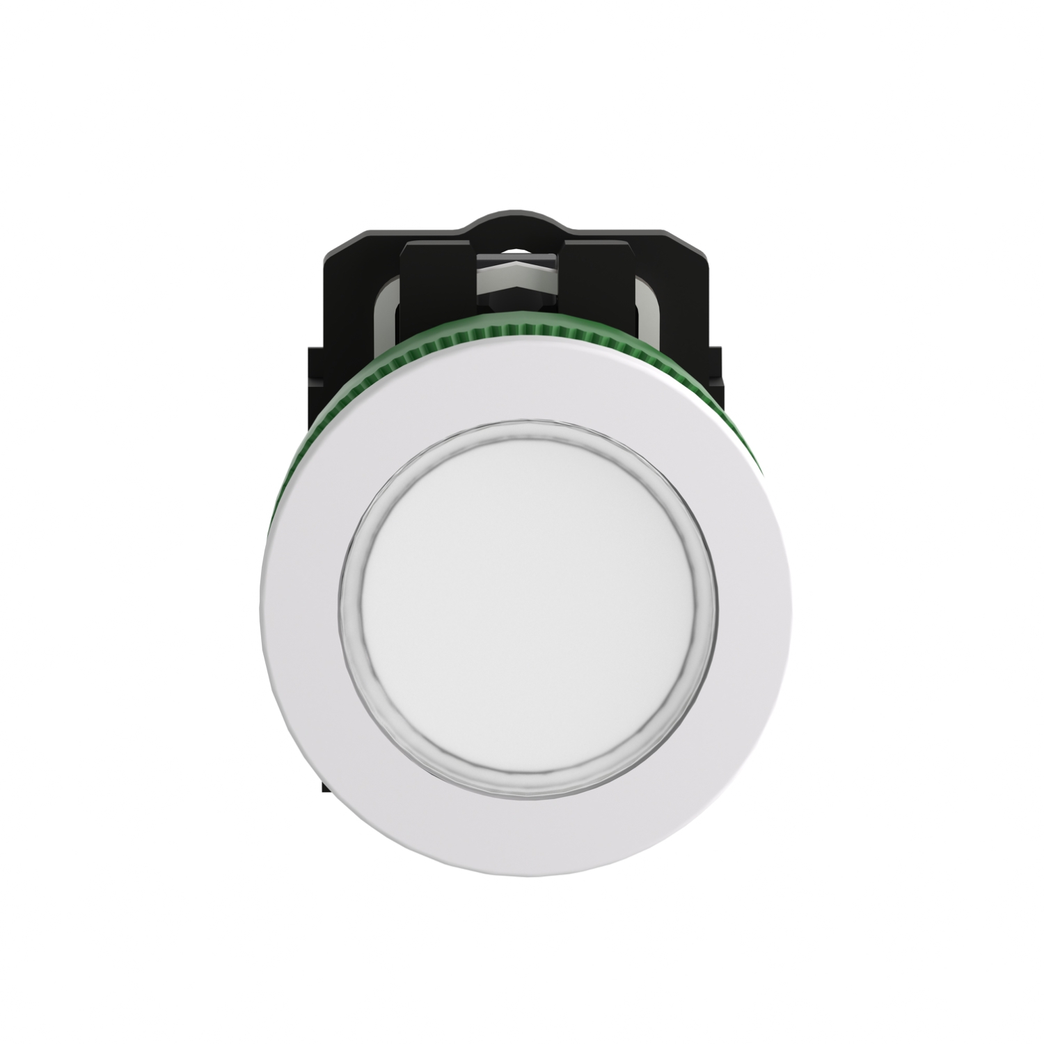 XB5FVB1C1 - Pilot light, Harmony XB5, white bezel, white, 30mm ...