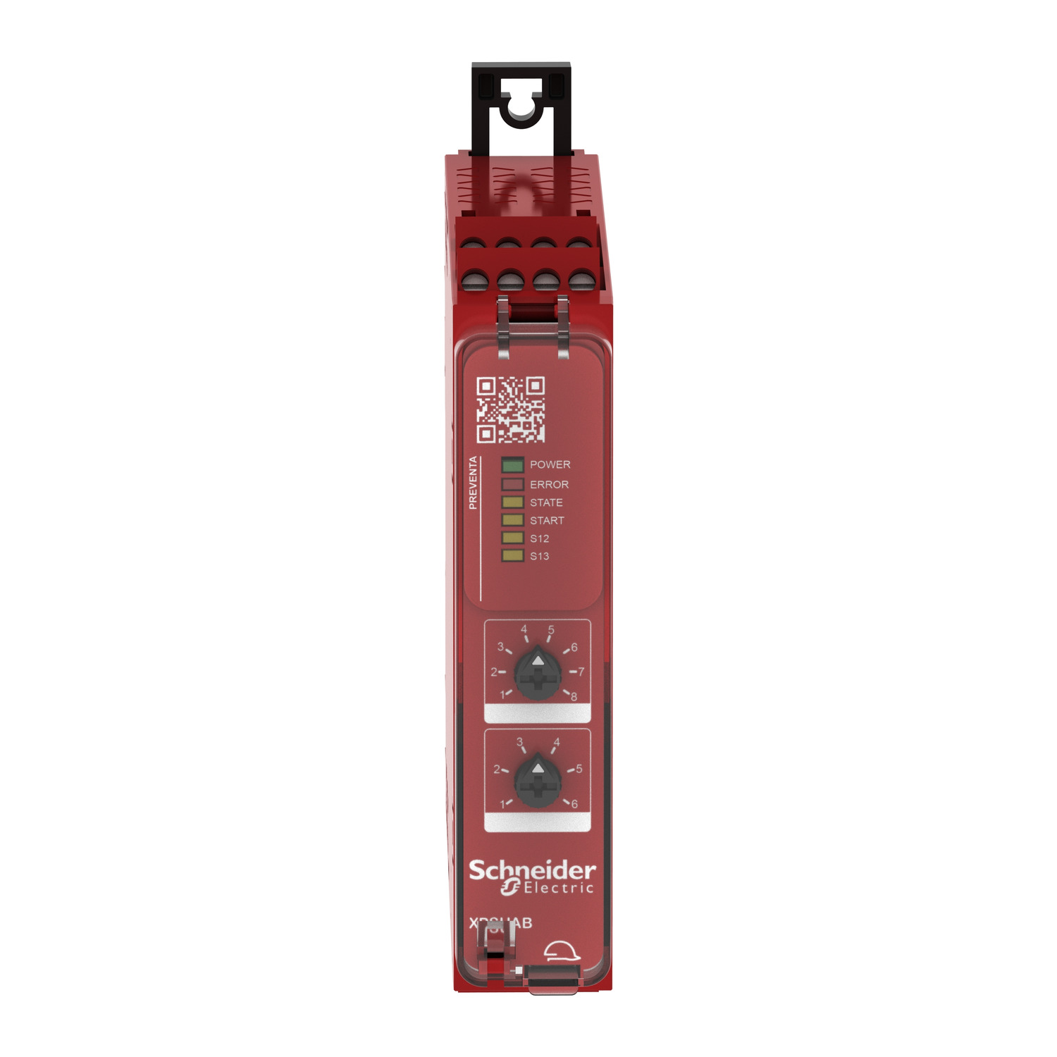 XPSUAB31CP - safety module, Harmony XPSU, Cat 1, potential free 2 NC ...