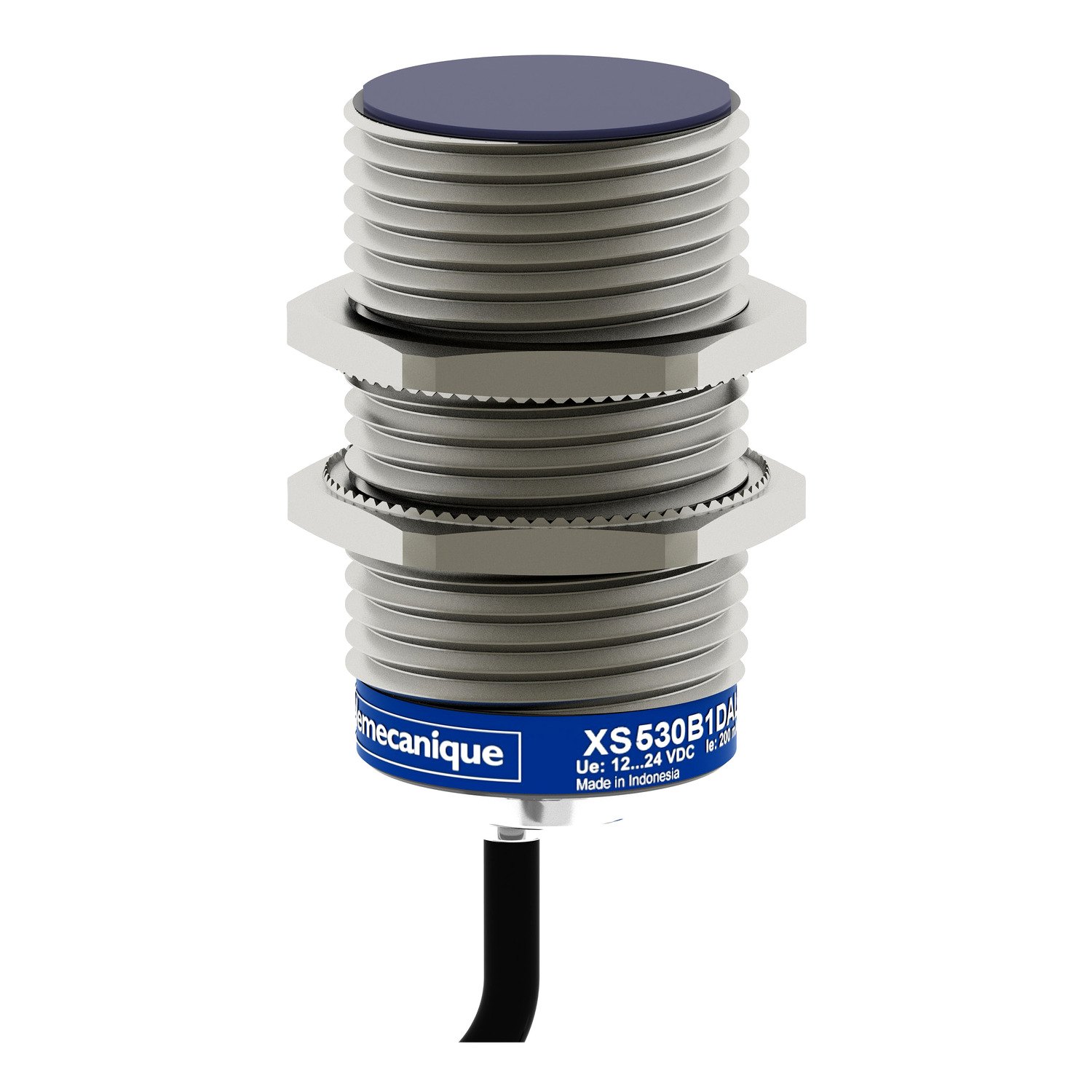 XS530B1DAL2 - inductive sensor XS5 M30 - L62mm - brass - Sn10mm - 12 ...
