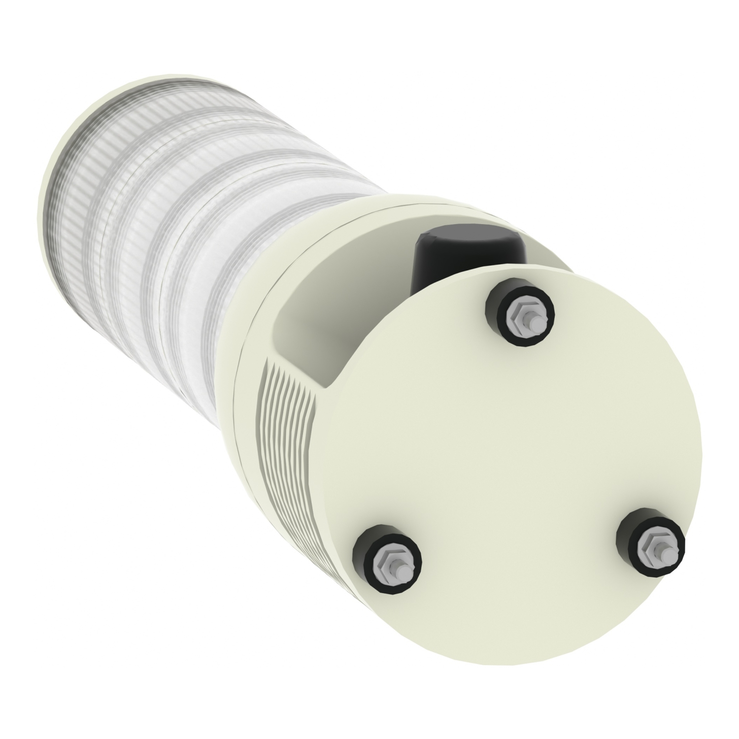 XVC1B3HK - Harmony XVC, Monolithic precabled tower light, plastic, red ...