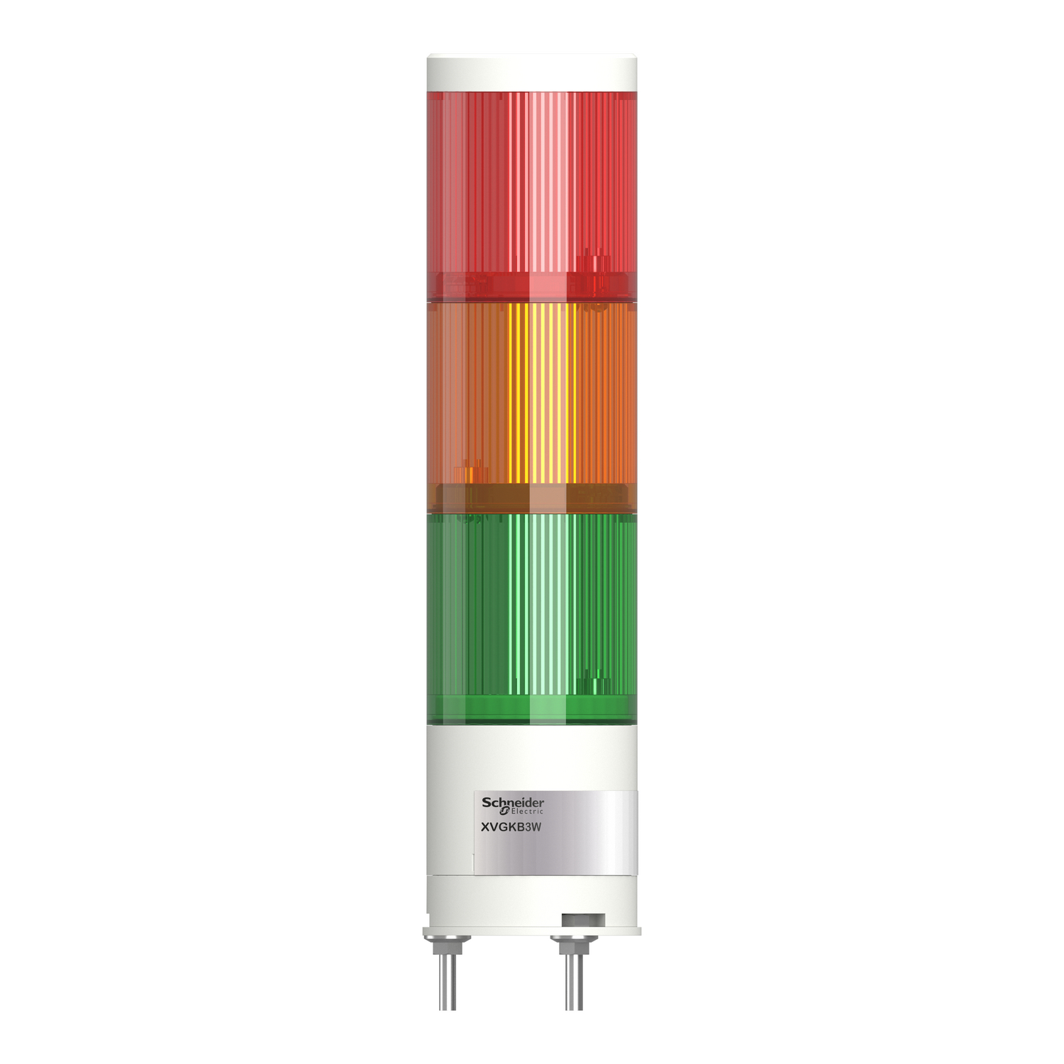 XVGKB3W - Monolithic Tower Lights, Easy Harmony XVGK, Ø50mm, Red/Orange ...