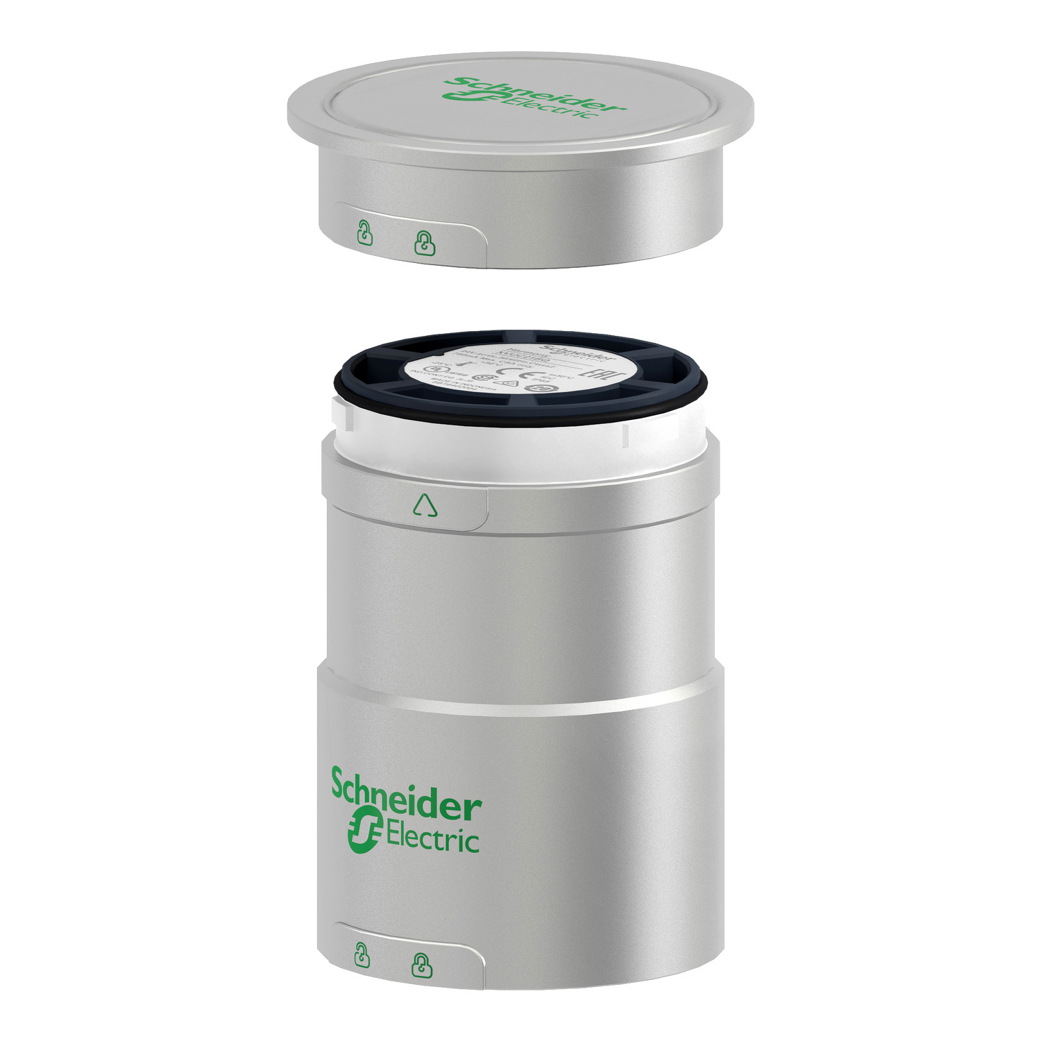 XVUC21BQ - Base unit with top cover for modular tower lights, Harmony ...