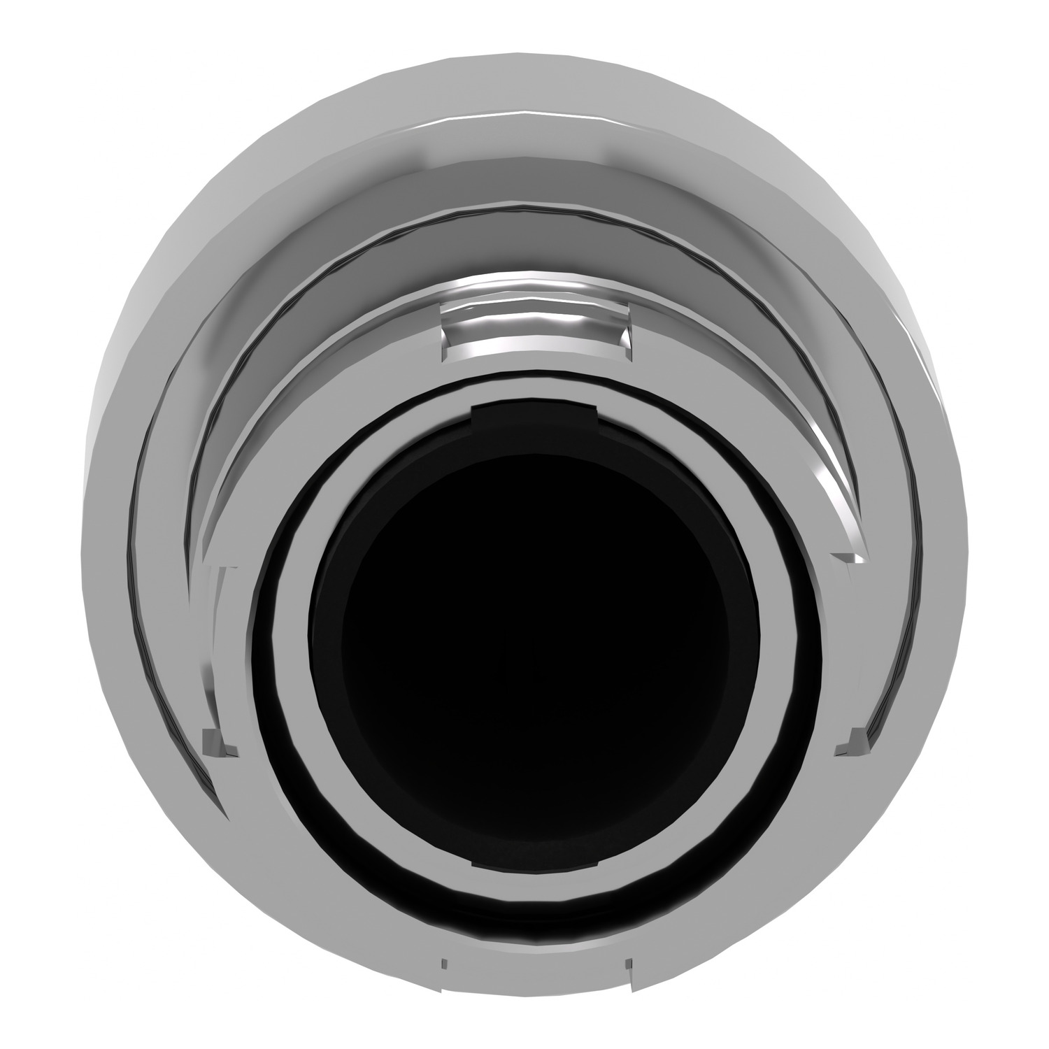 ZB2BA335C - Push button head, Easy Harmony XB2, metal, flush, black ...