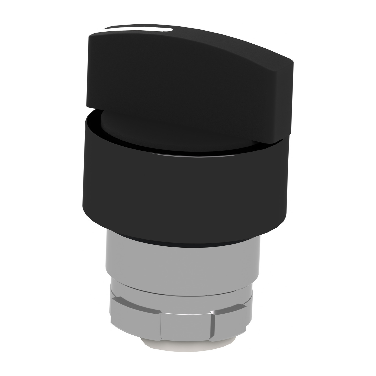 ZB2BD27C - Selector switch head, Easy Harmony XB2, metal, black side ...