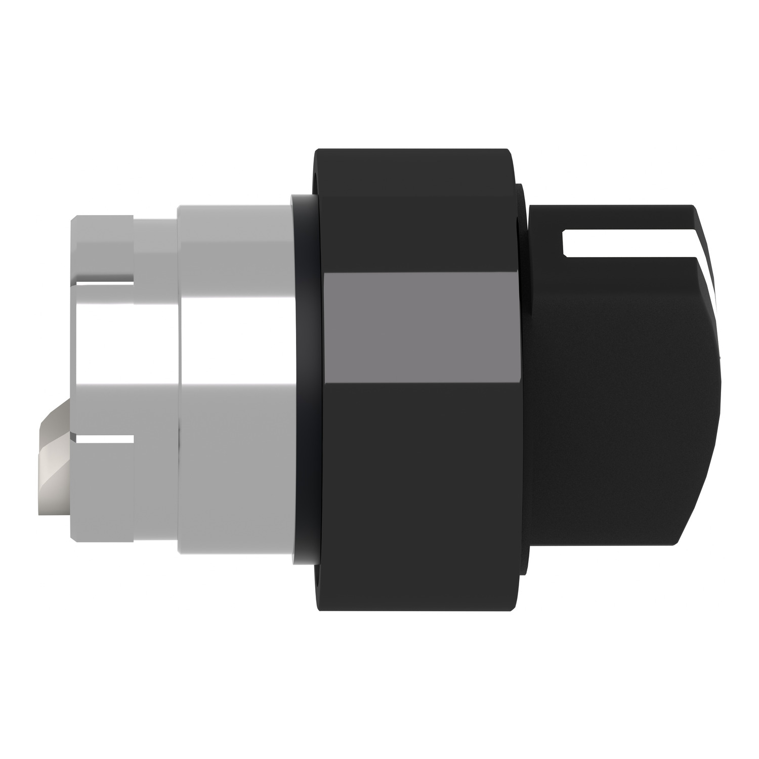 ZB2BD27C - Selector switch head, Easy Harmony XB2, metal, black side ...