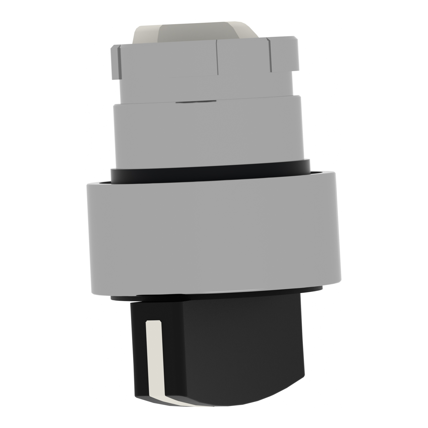 ZB2BD2C - Selector switch head, Easy Harmony XB2, metal, black, 22mm, 2 ...