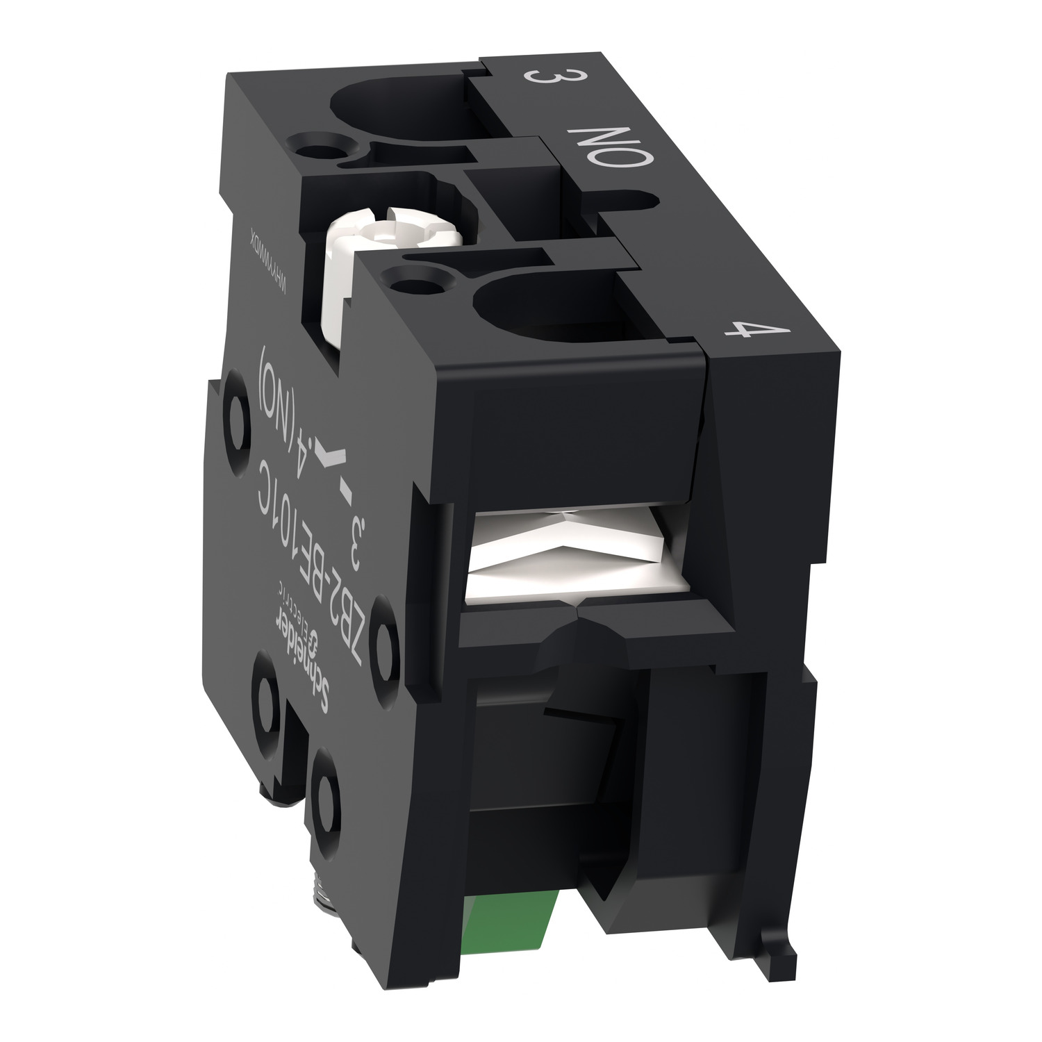 ZB2BE101C - Easy Harmony XB2, 單一接點, 螺絲端子, 1 NO | Schneider Electric