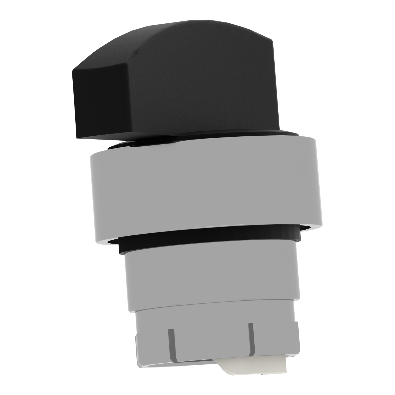 ZB2BJ5C - Selector switch head, Easy Harmony XB2, metal, black, 22mm ...