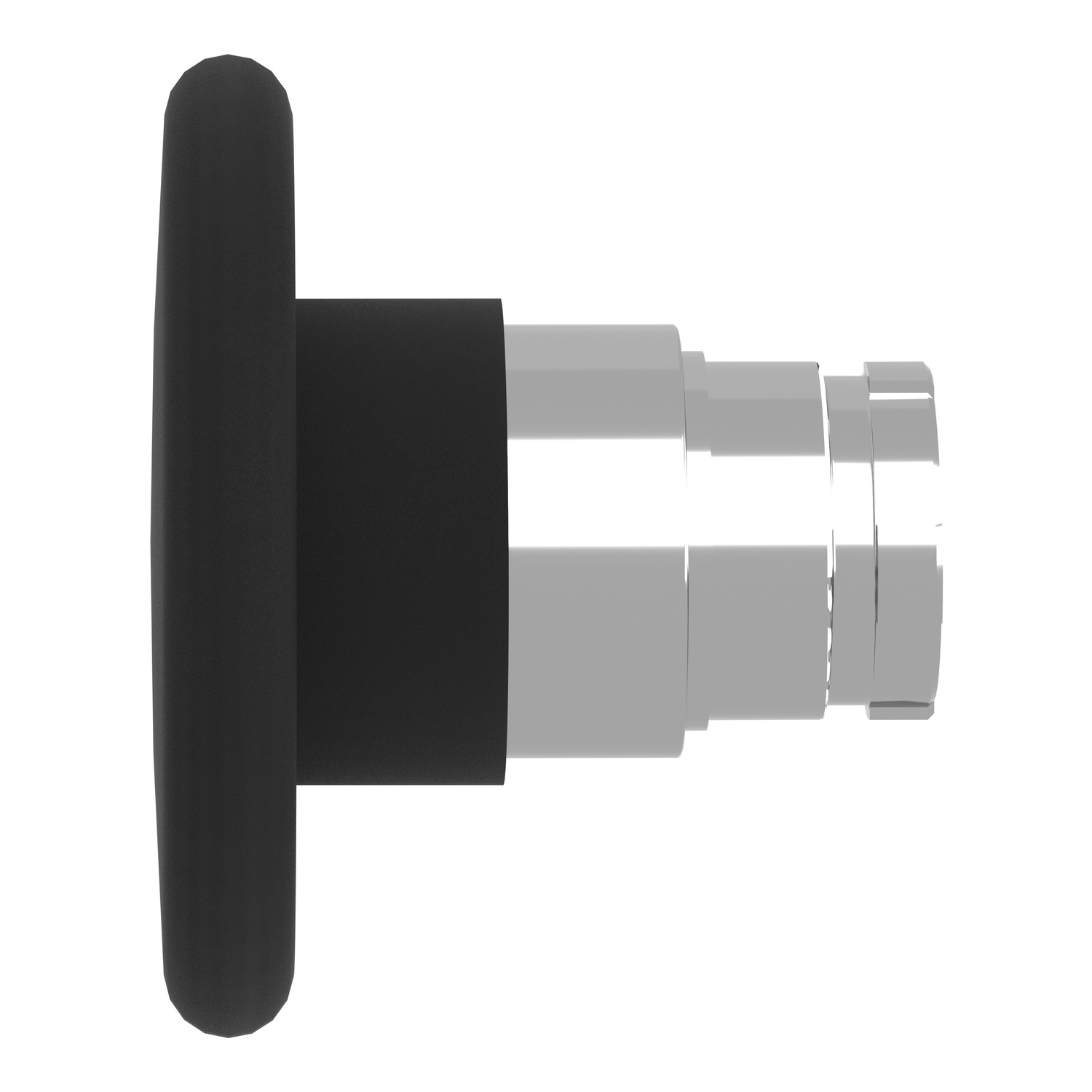 ZB2BR2C - Mushroom push button head, Easy Harmony XB2, 60mm, metal ...