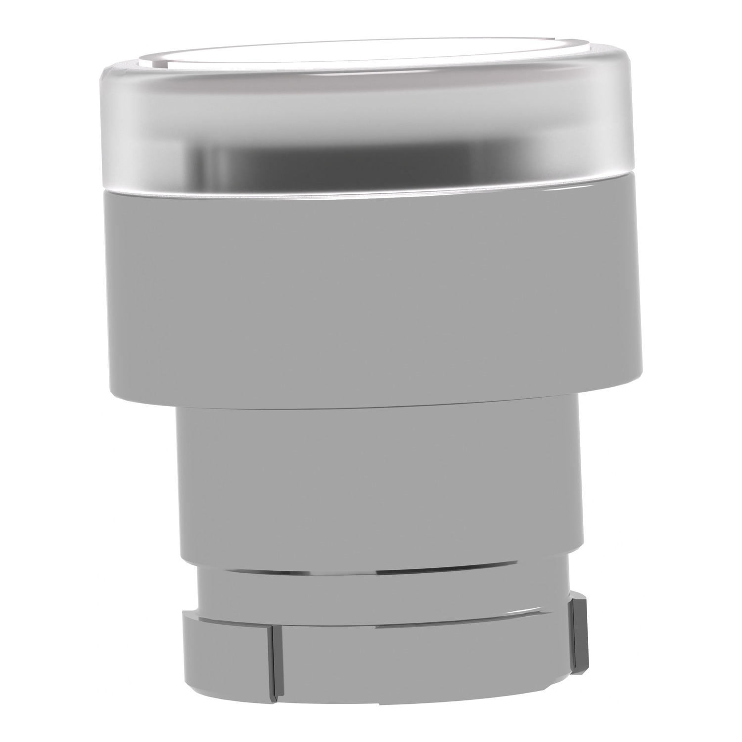ZB2BW31C - Head for illuminated push button, Easy Harmony XB2, metal, flush, white, 22mm, spring ...