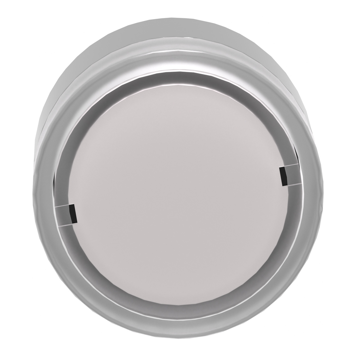 ZB2BW37C - Illuminated push button head, Easy Harmony XB2, metal, flush ...