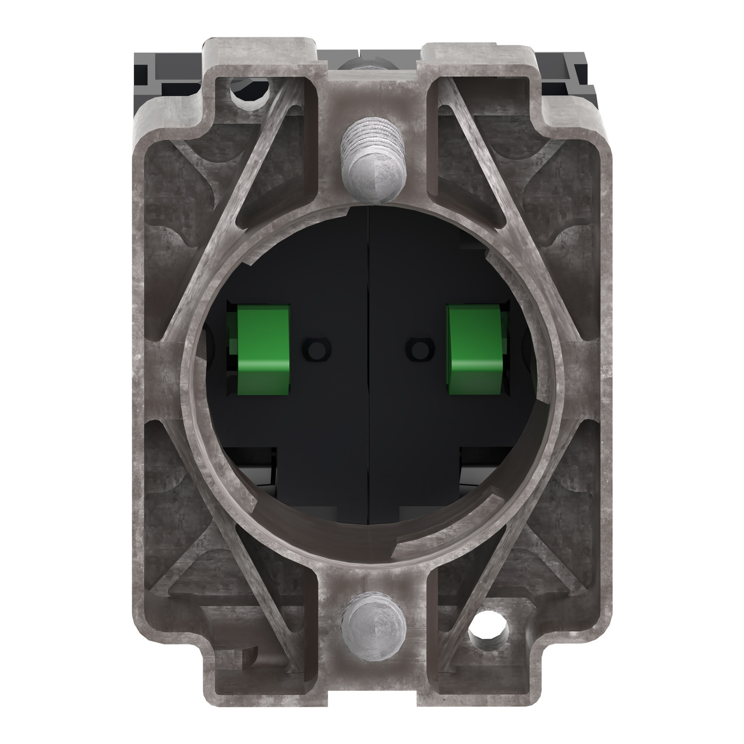 ZB2BZ103C - Single contact block with body and fixing collar, Easy ...