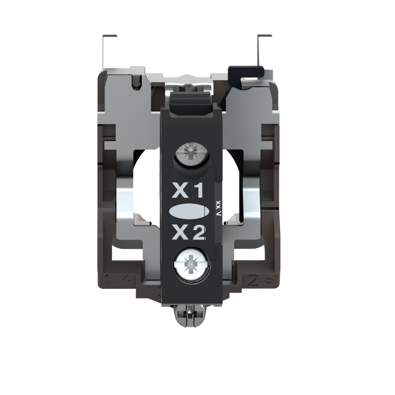Zb4bvm4 Red Light Block With Bodyfixing Collar Integral Led 230
