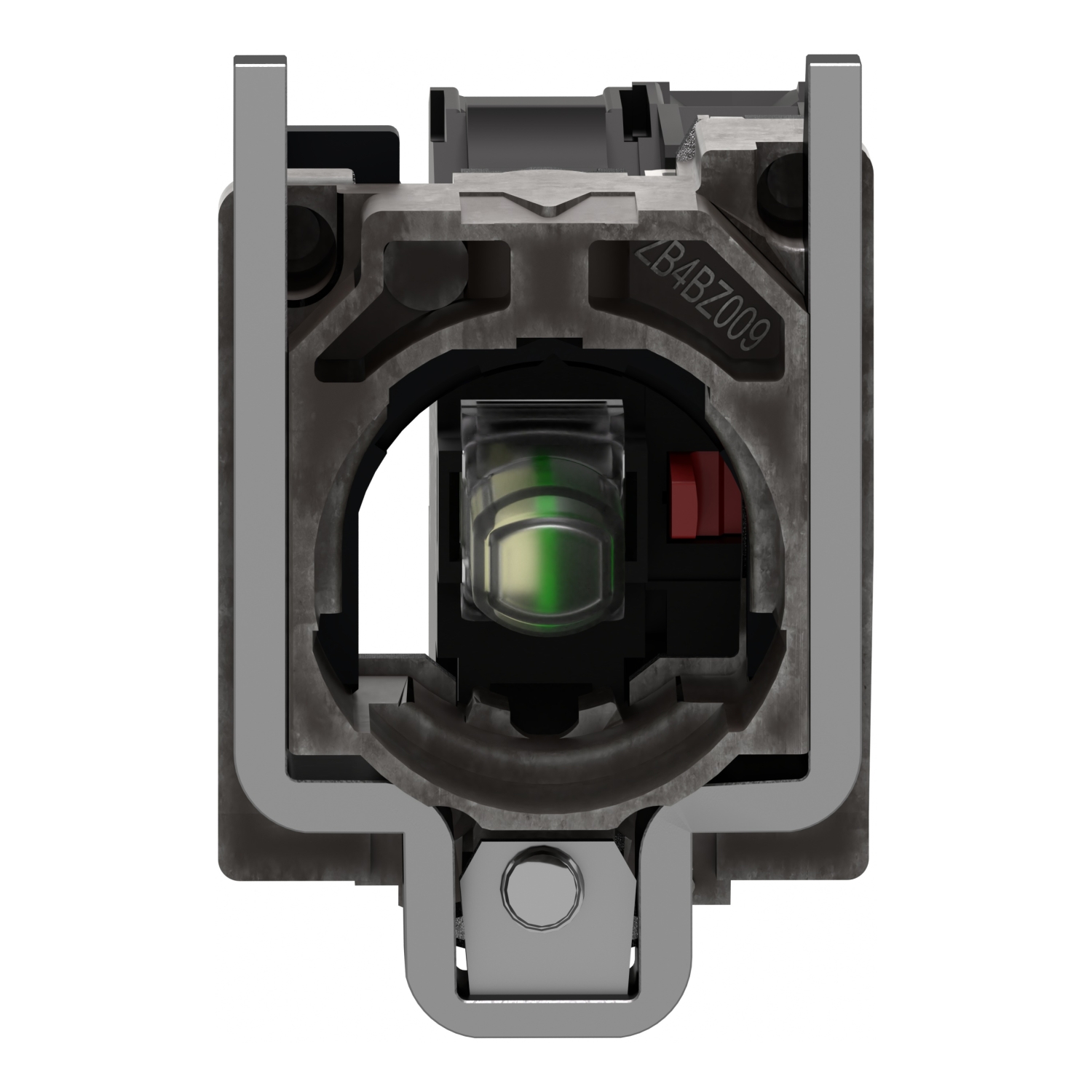 ZB4BW0B12 - Complete body contact assembly and light block, Harmony XB4 ...