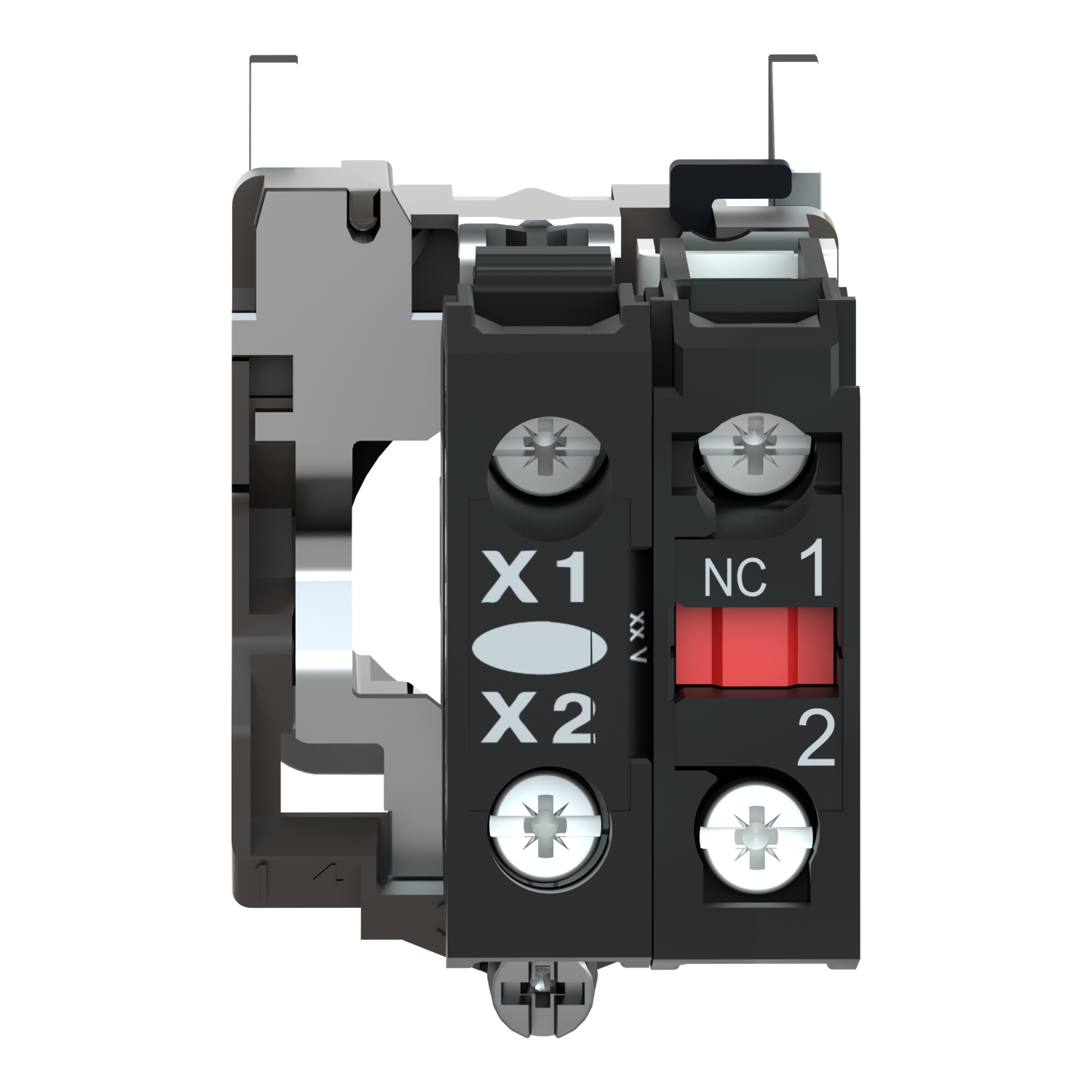 ZB4BW0B42 - Light block with body fixing collar, Harmony XB4, metal ...