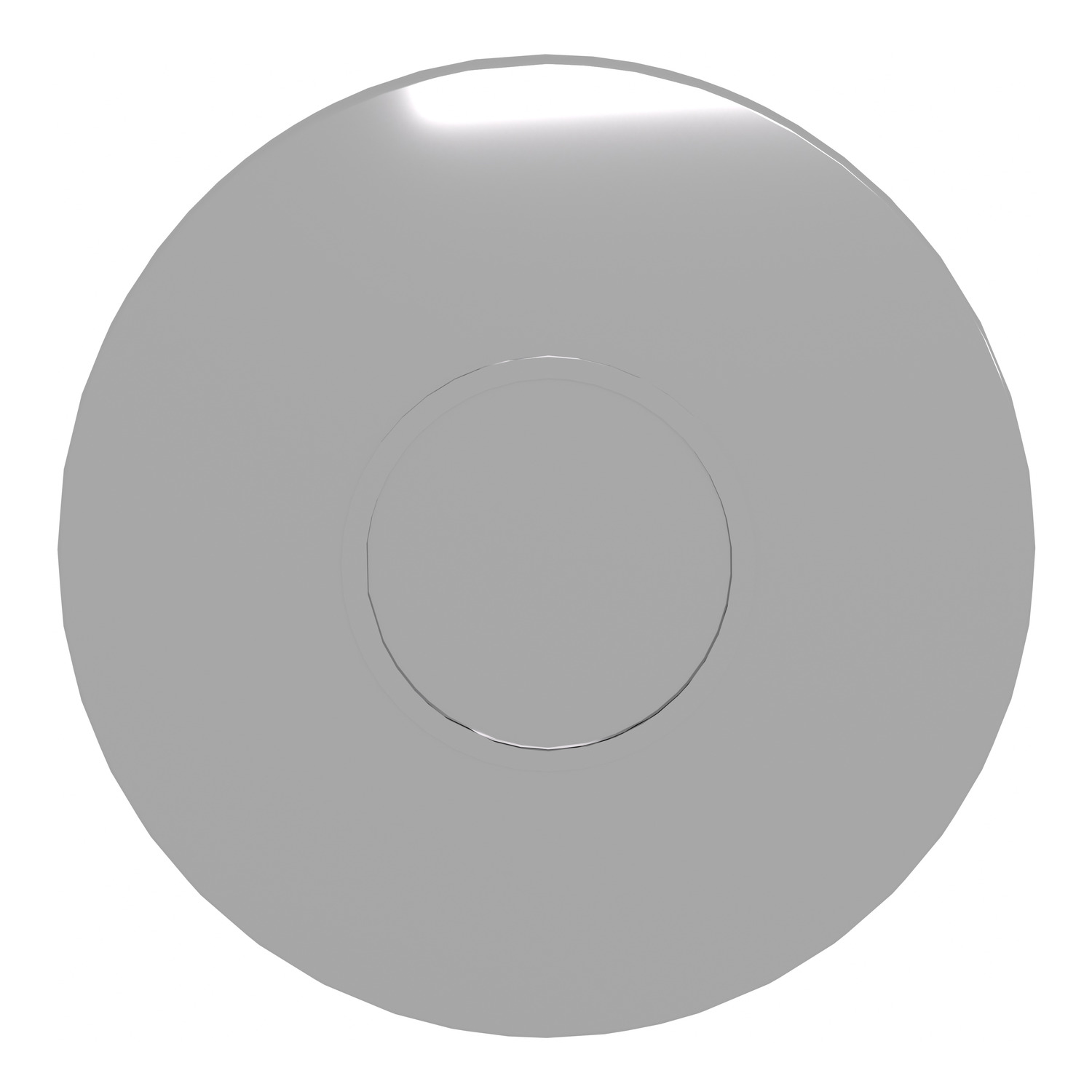 ZB4SZ3 - Blanking plug, Harmony XB4, round, metal, chromium plated ...