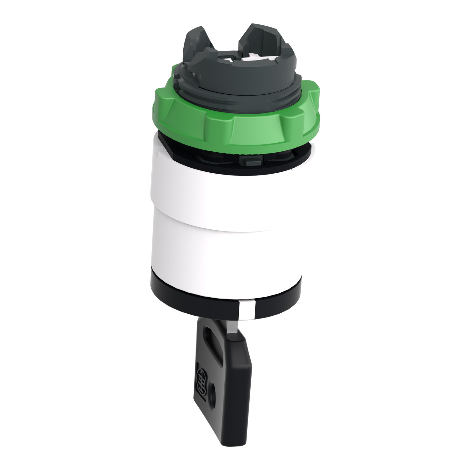 ZB5AG7C1 - Head for key selector switch, Harmony XB5, black key, white ...