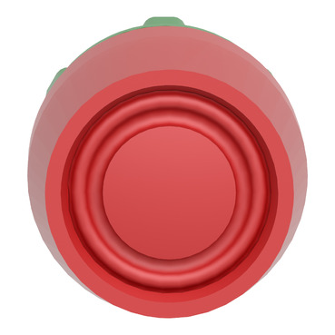 Harmony XB5, Push button head, plastic, flush, red, 22mm, spring return ...