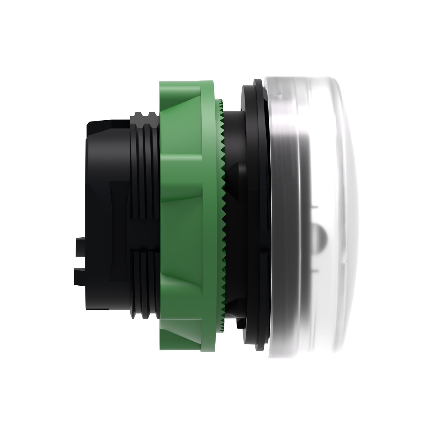 ZB5AV01 - Head for pilot light, Harmony XB5, metal, white, 22mm, plain ...