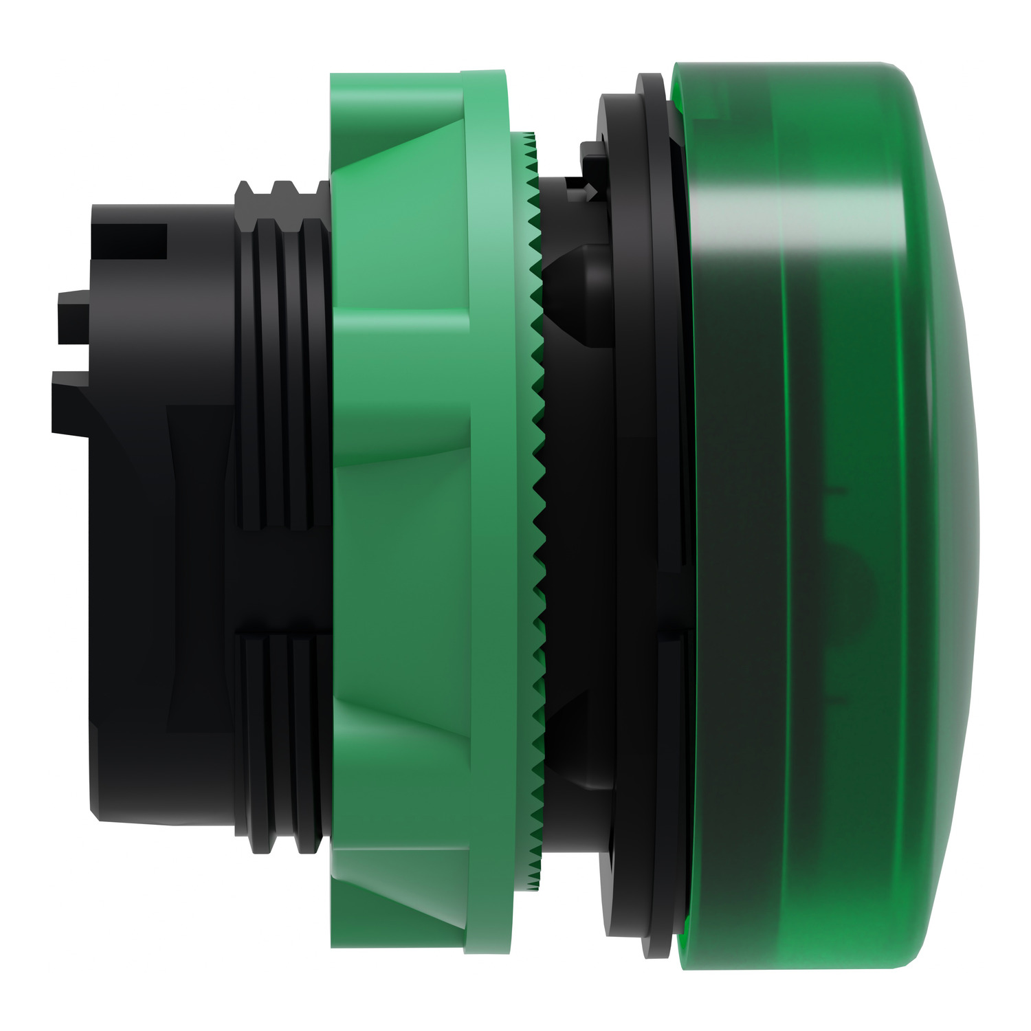 ZB5AV033S - Head for pilot light, Harmony XB5, green, 22mm, with ...