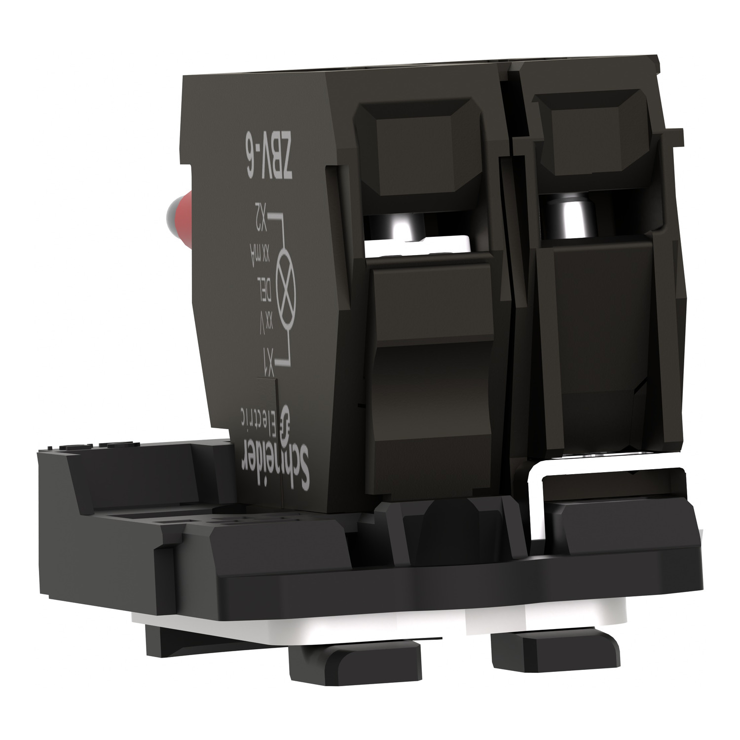 Zb5av156 Light Block With Bodyfixing Collar For Ba9s Bulb 250v