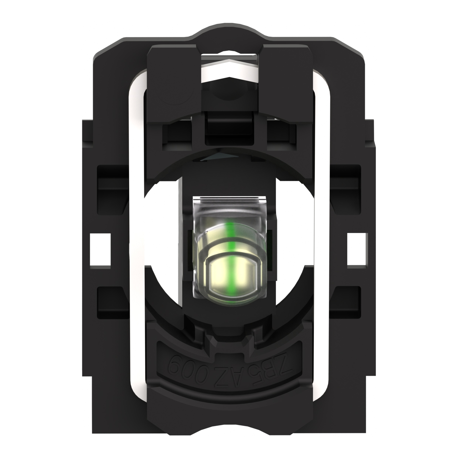 Zb5avm1 White Light Block With Bodyfixing Collar Integral Led 230