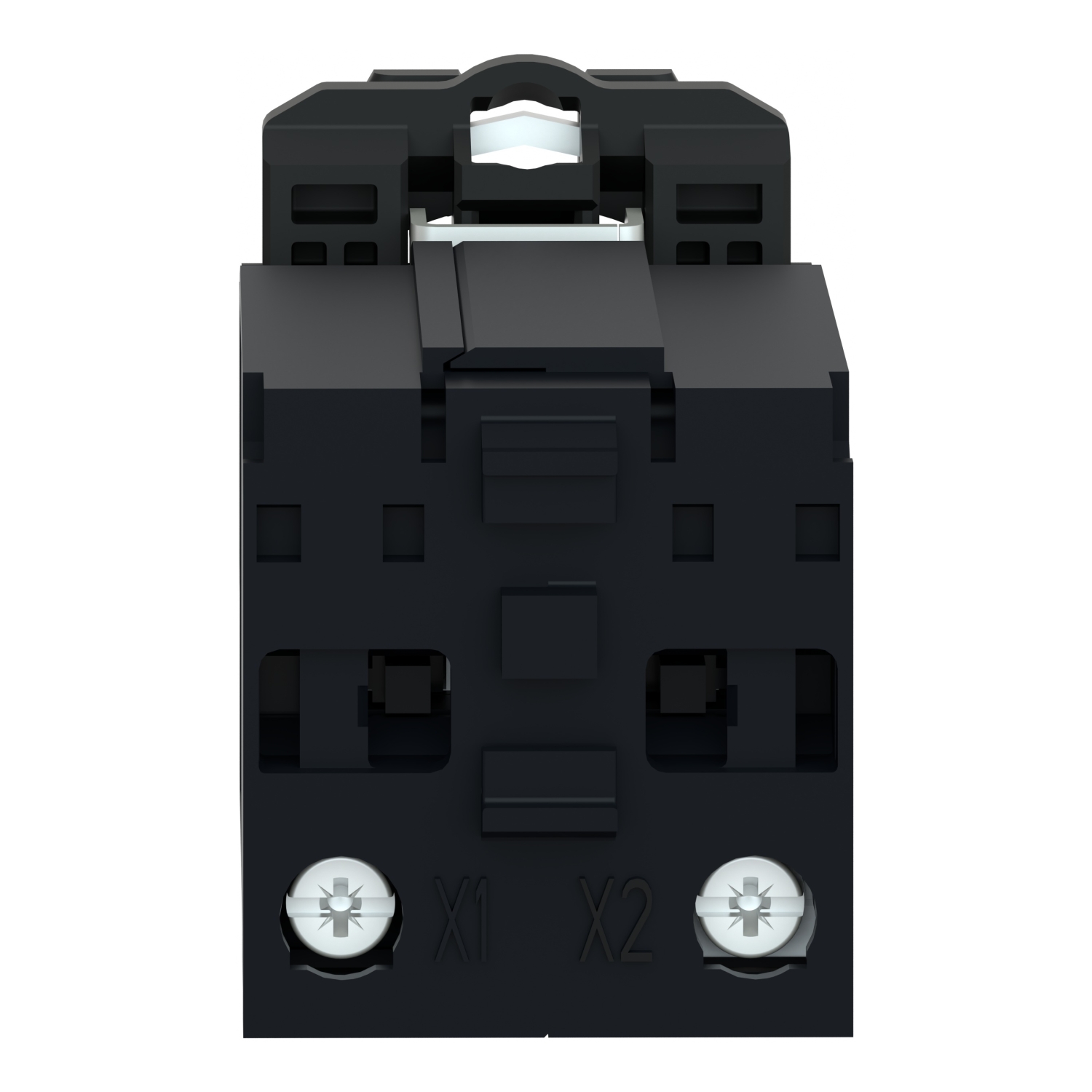 ZB5AV3 - Light block with body fixing collar, Harmony XB5, plastic ...