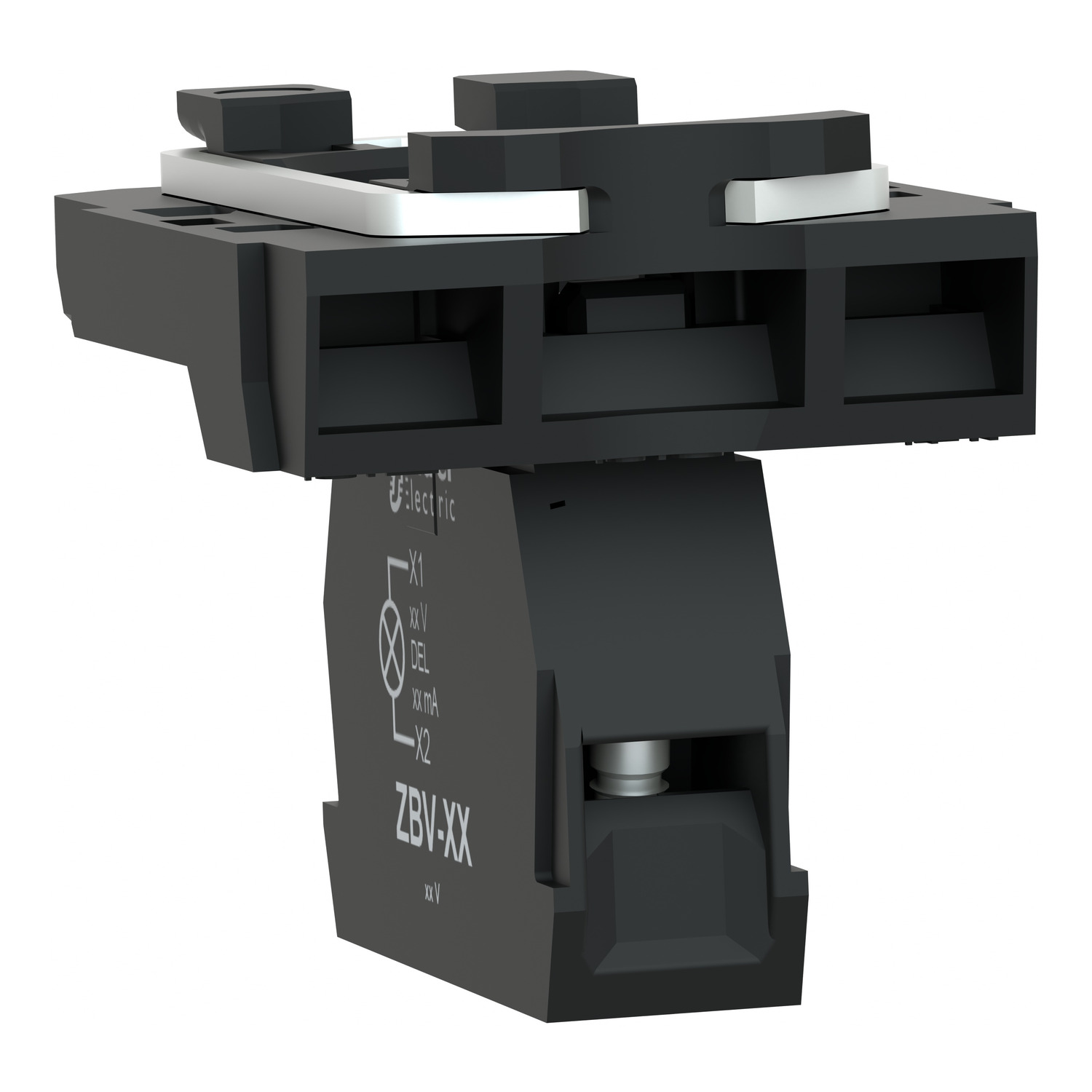 Zb5av6 Light Block With Bodyfixing Collar For Ba9s Bulb 250v