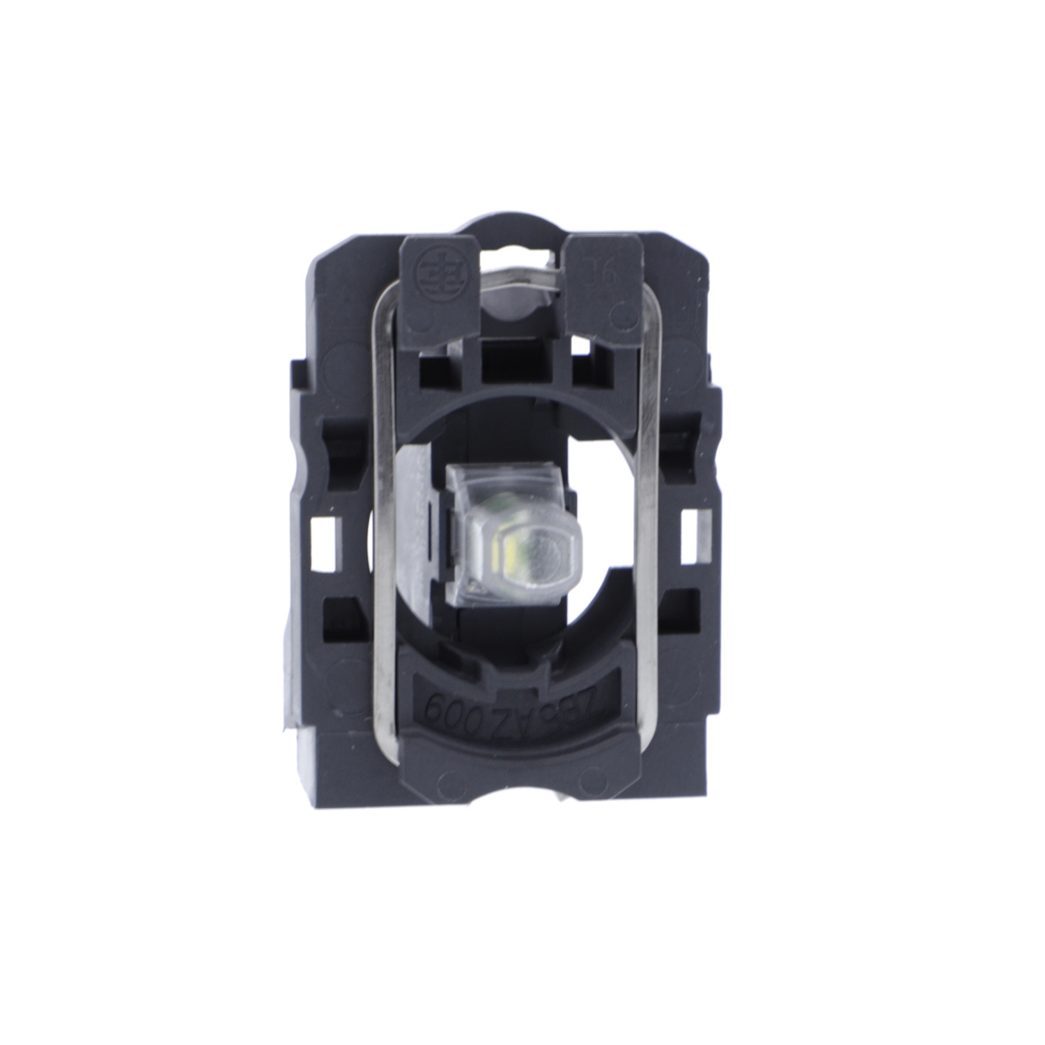 Zb5avm3 Green Light Block With Bodyfixing Collar Integral Led 230
